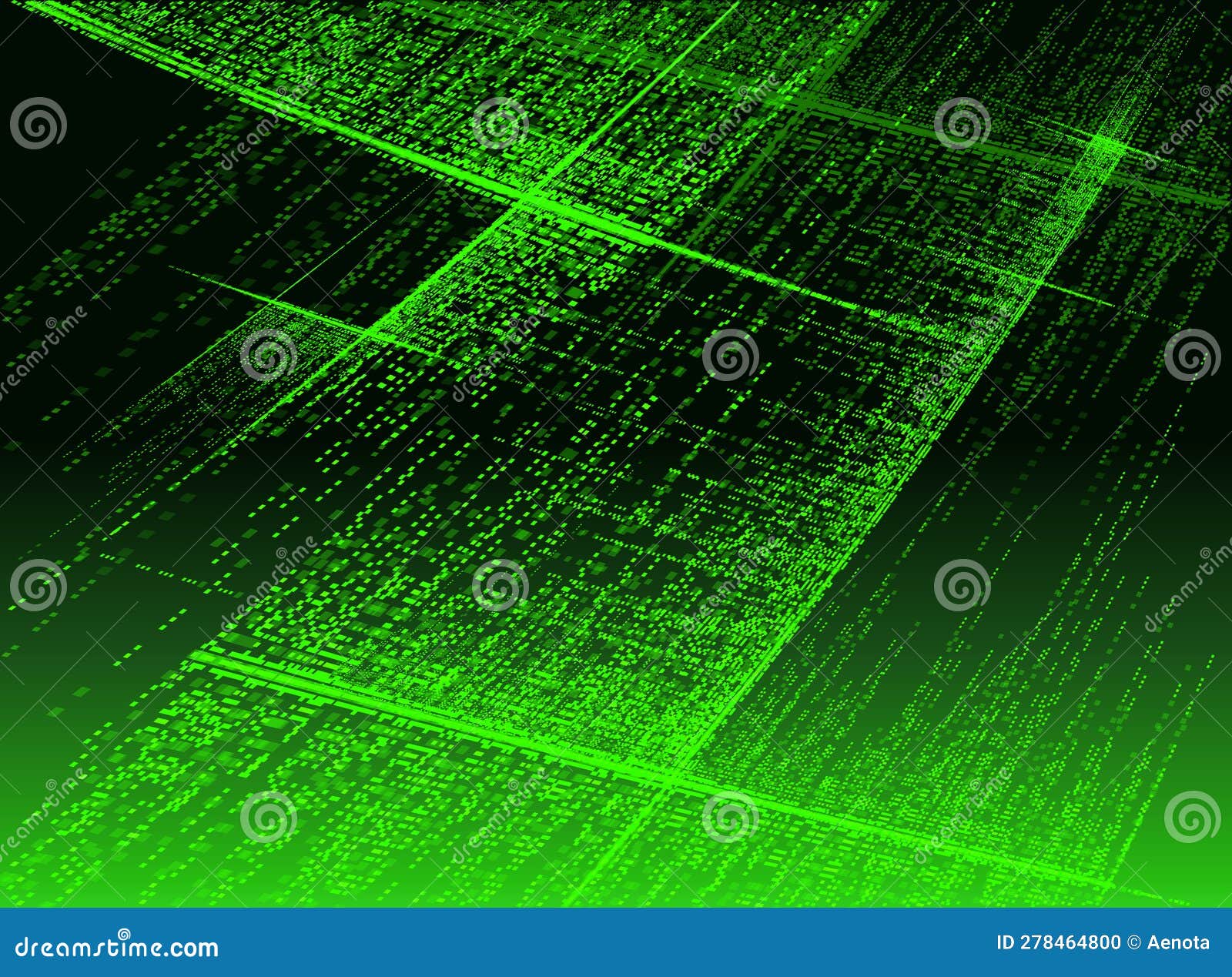 Vector Digital Data Interface Background Stock Vector - Illustration of ...