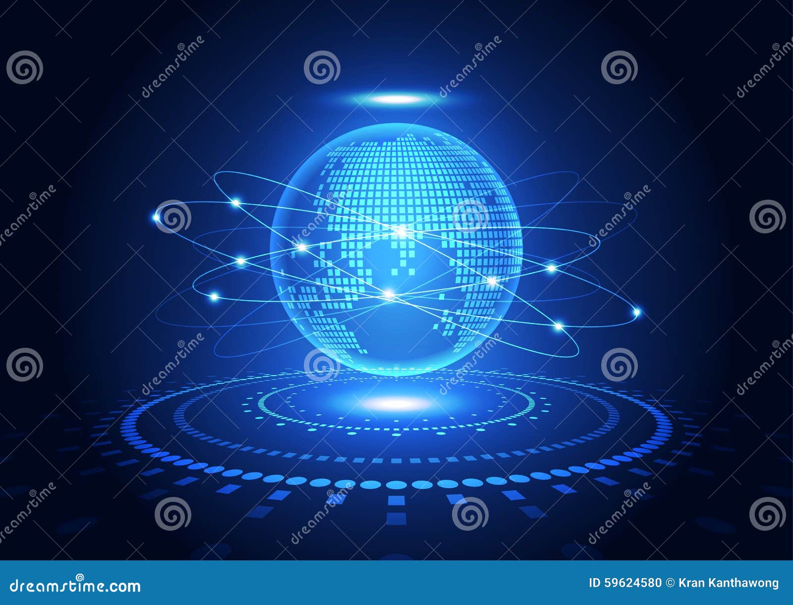 Vector Digital Global Technology Concept, Abstract Background Stock ... Vector Digital Global Technology Concept, Abstract Background Stock ...
