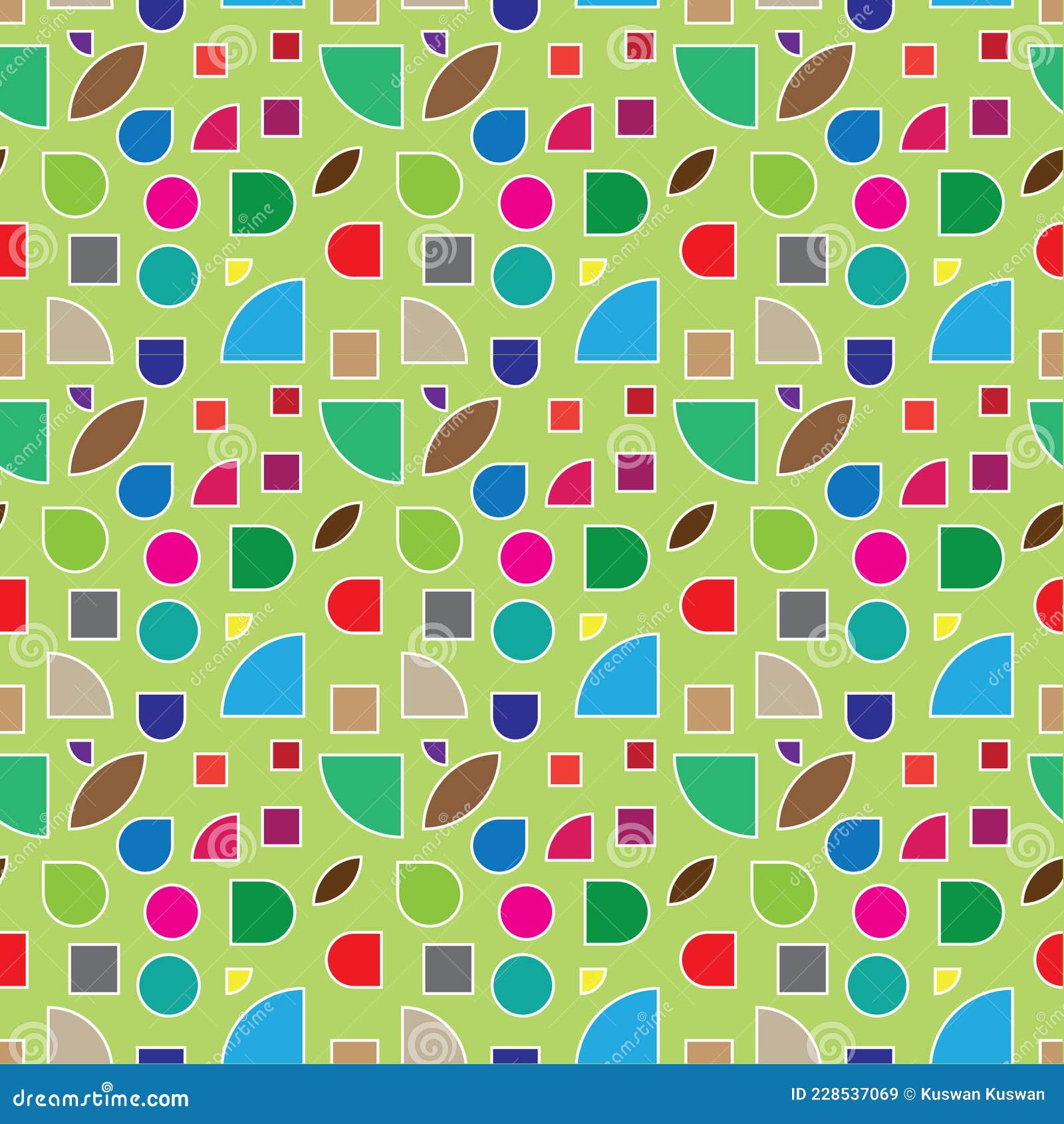 Vector Digital Paper Seamless Pattern Design, for Background Template ...