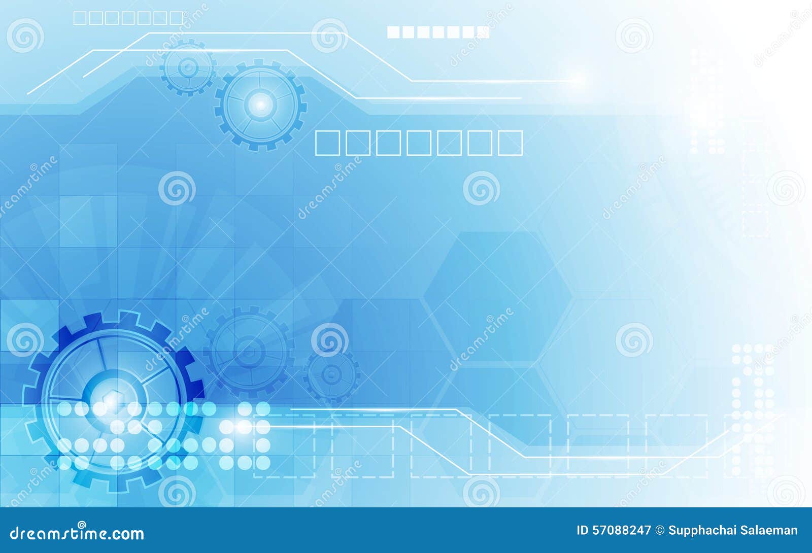 Vector Digital Pattern Working Background Stock Vector - Illustration ...