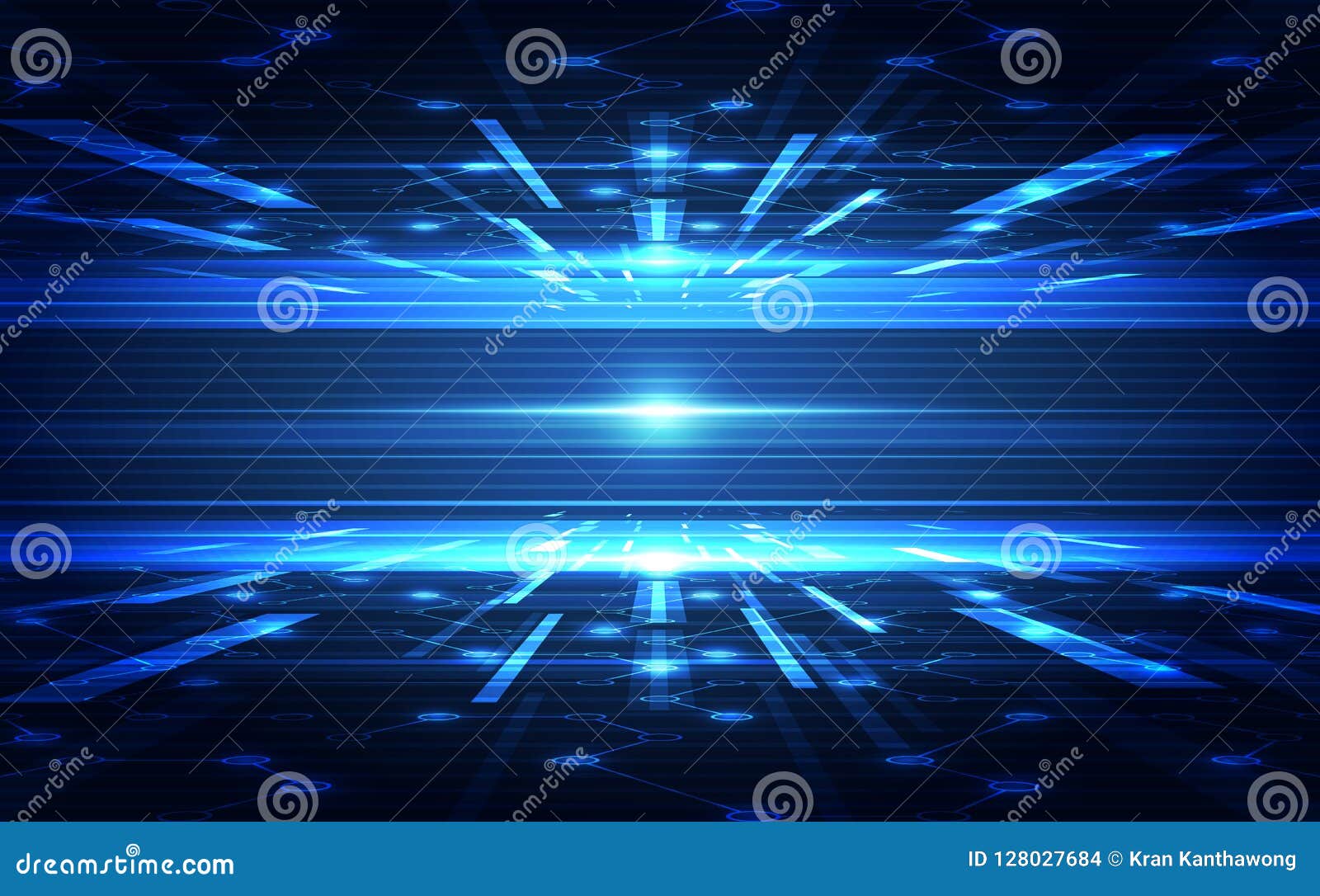 Vector Digital Speed Technology Concept, Abstract Background ...
