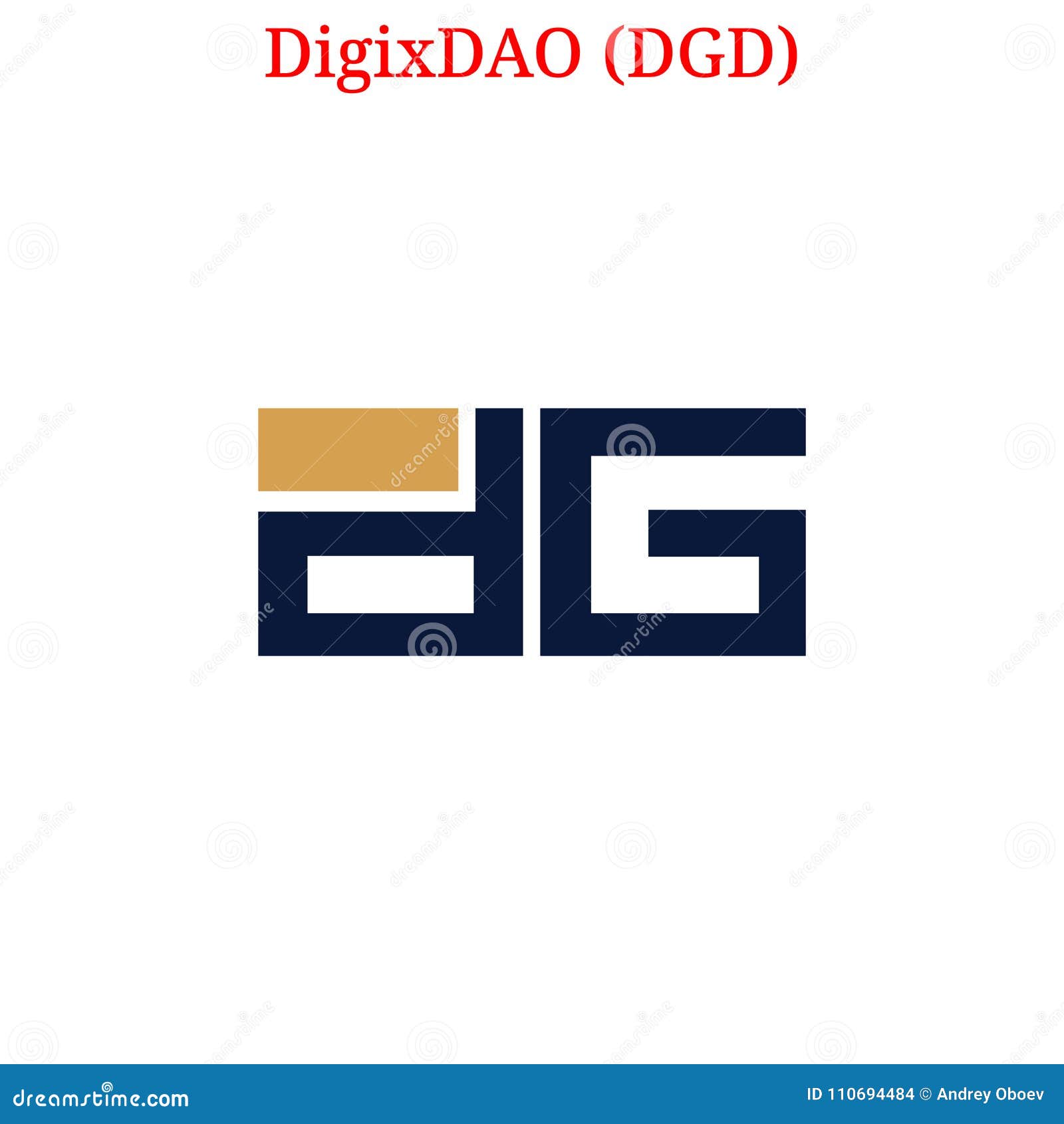 Vector DigixDAO DGD Logo | CartoonDealer.com #110694484