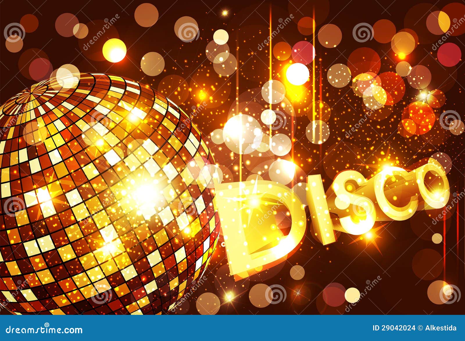 Vector disco background stock vector. Illustration of backdrop - 29042024