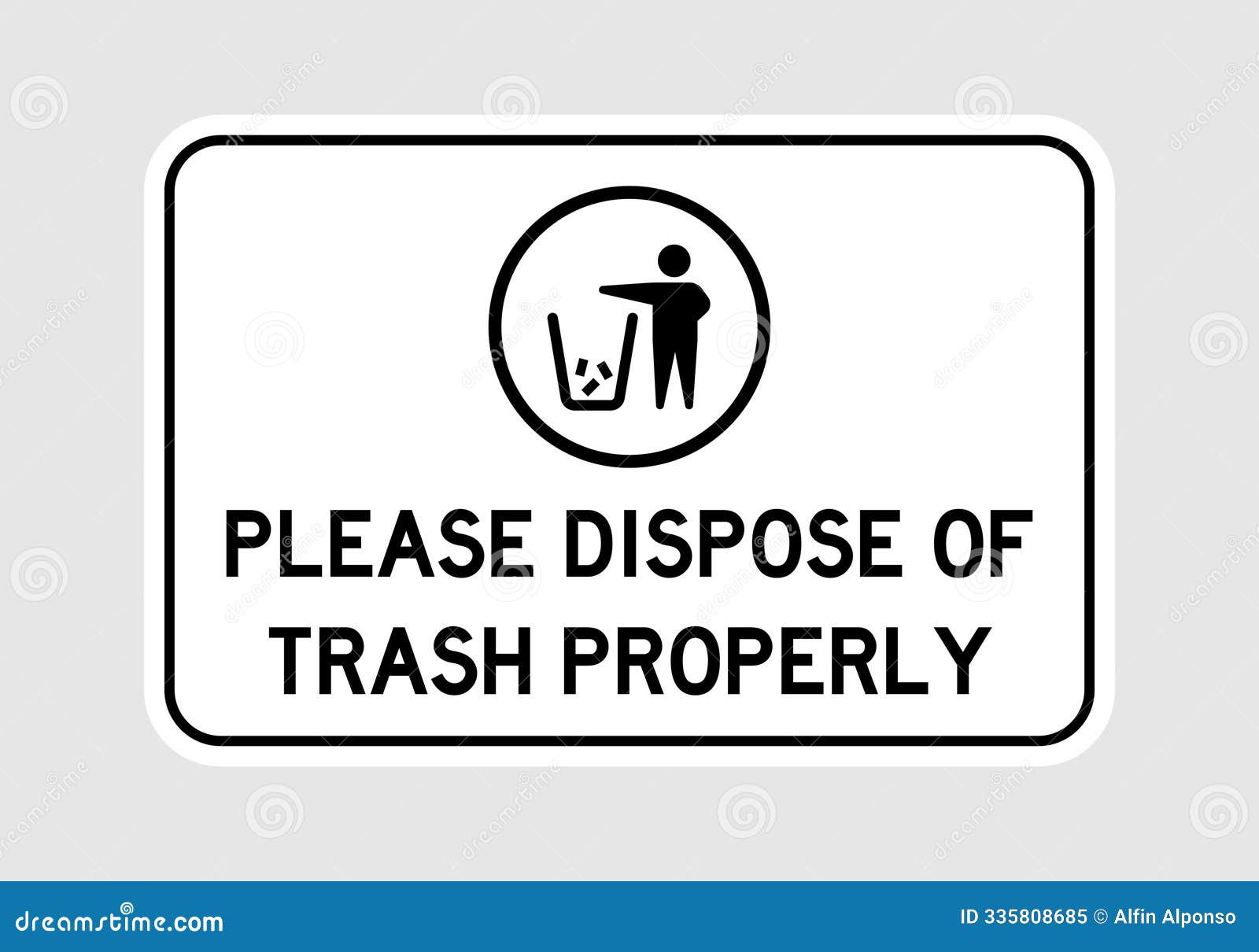 Vector Dispose Trash Symbol Sign In Multiple Color | CartoonDealer.com ...