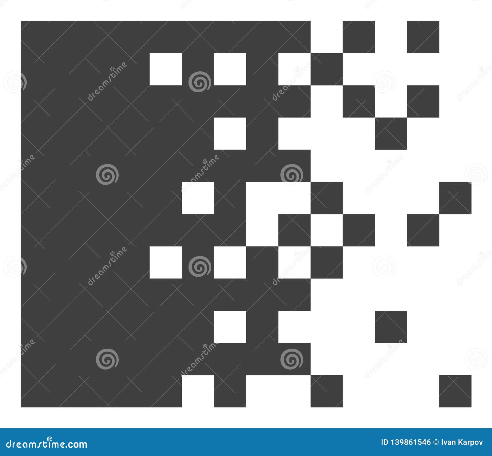 Vector Dissolving Pixels Icon | CartoonDealer.com #139861546
