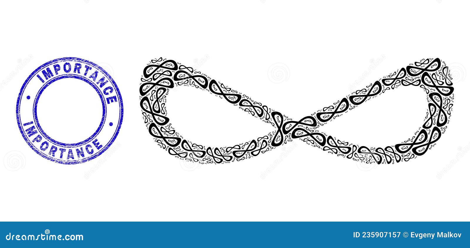 Distress Importance Stamp and Distorted Infinity Recursion Composition ...