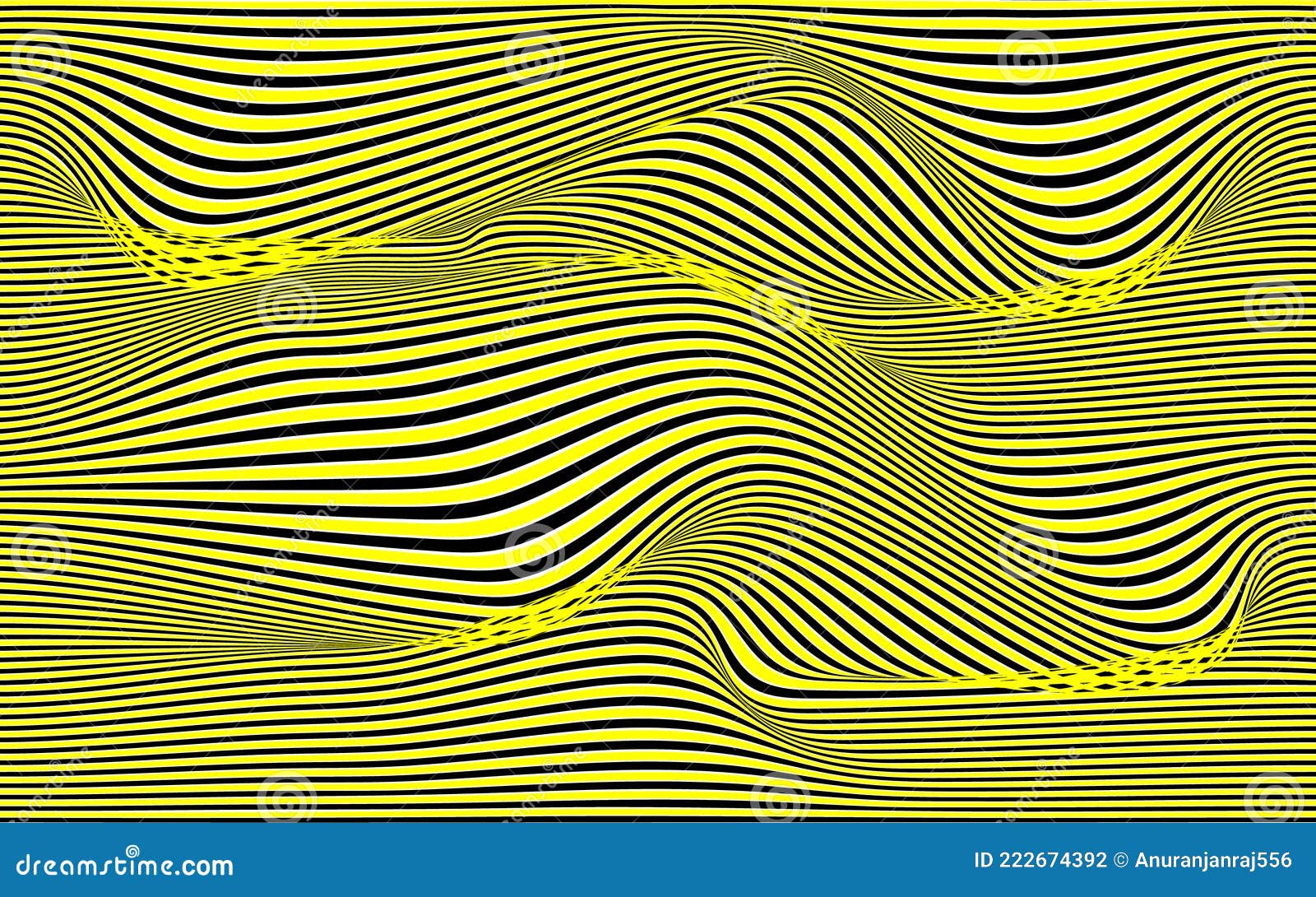 Vector Distortion Line Stripes Abstract Background Stock Vector ...
