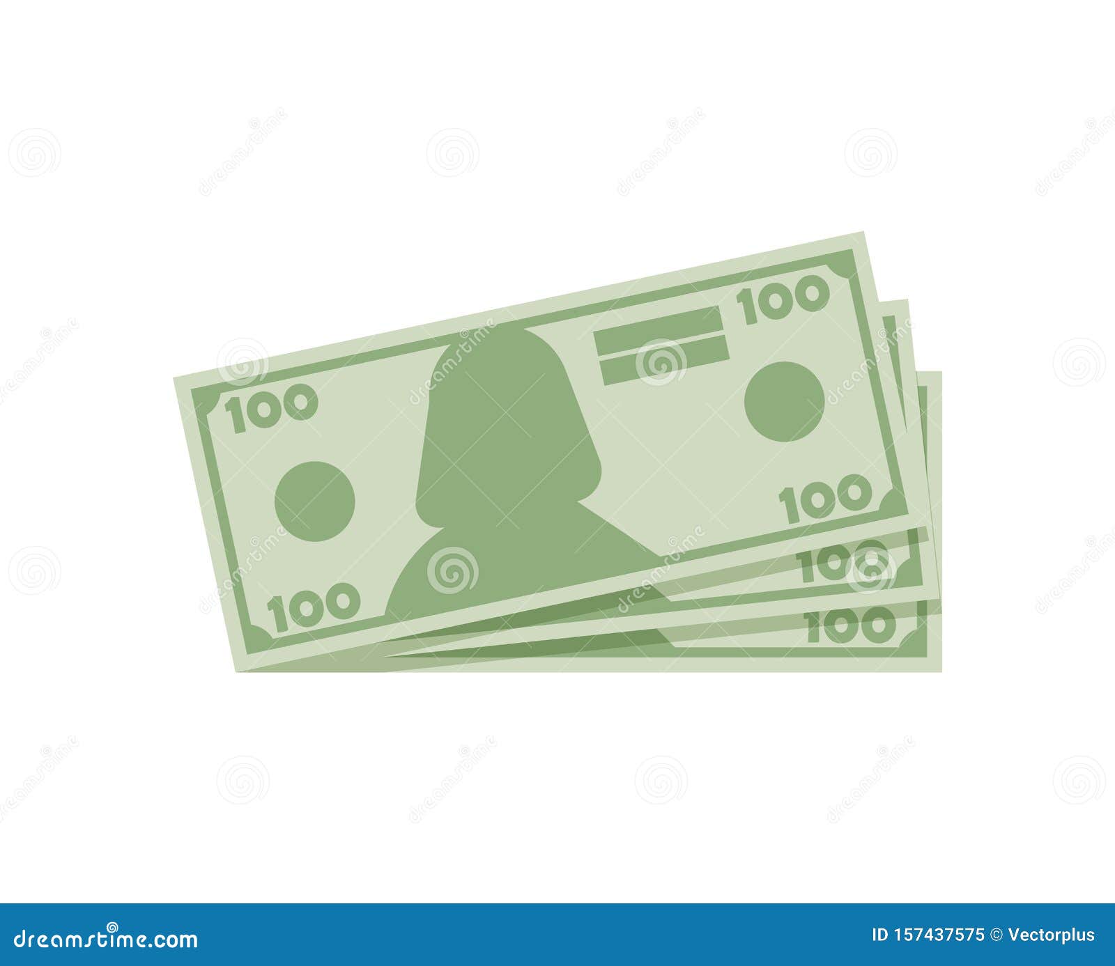 Vector Dollar Sign, Money Dollar Icon, Dollar Bill Symbol Vector ...