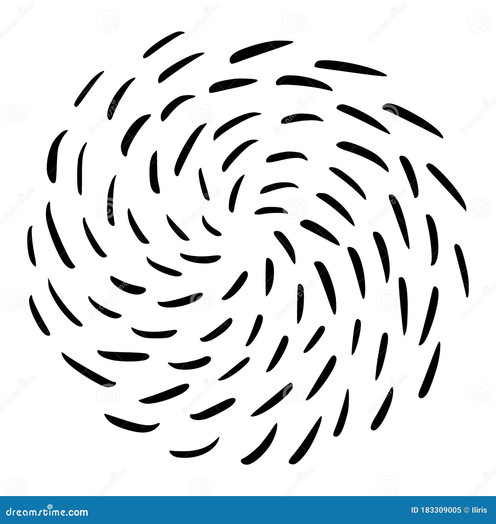 Vector Doodle Sun Rays or Starbursts. Stock Vector - Illustration of ...