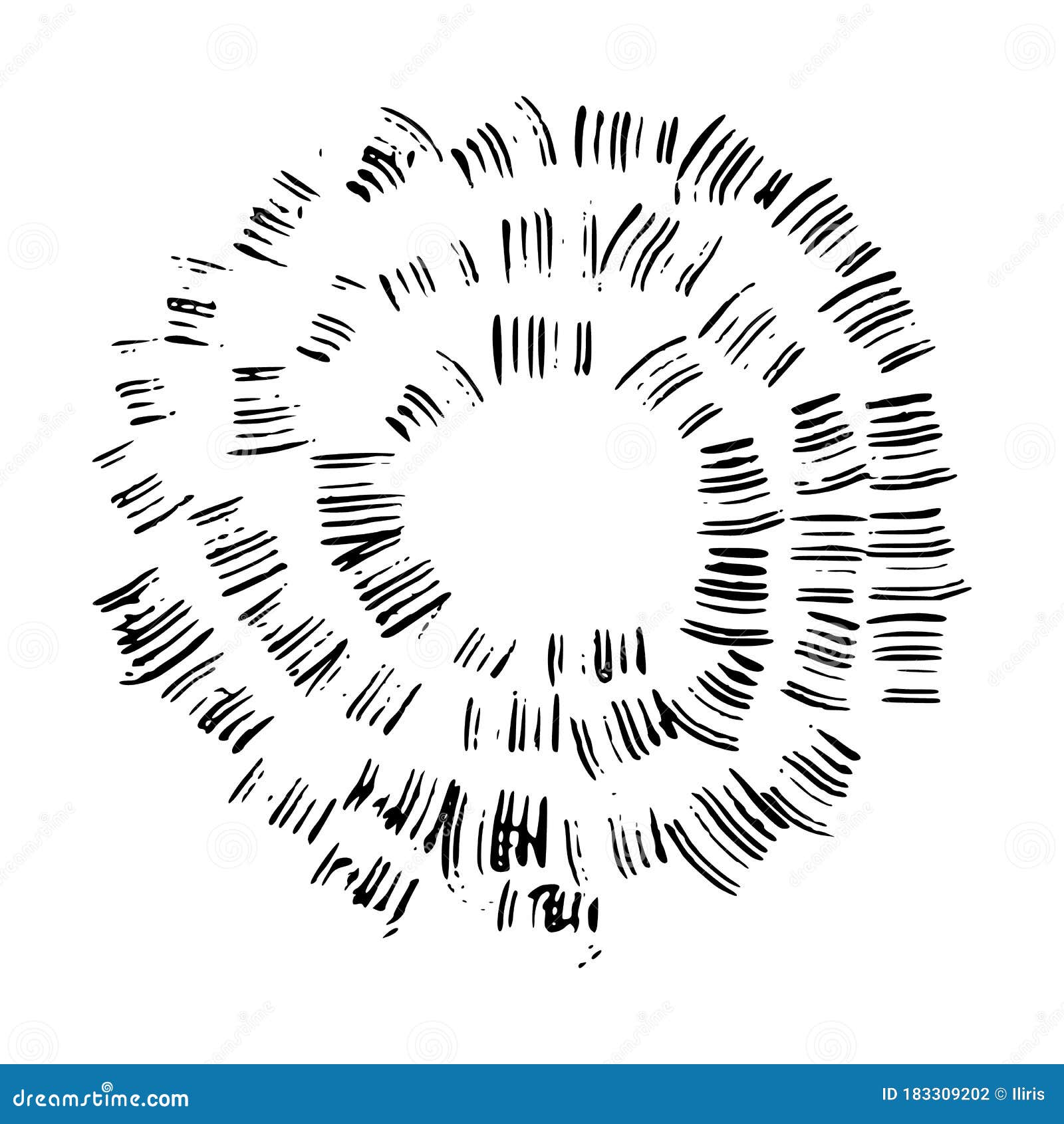 Vector Doodle Sun Rays or Starbursts. Stock Vector - Illustration of ...