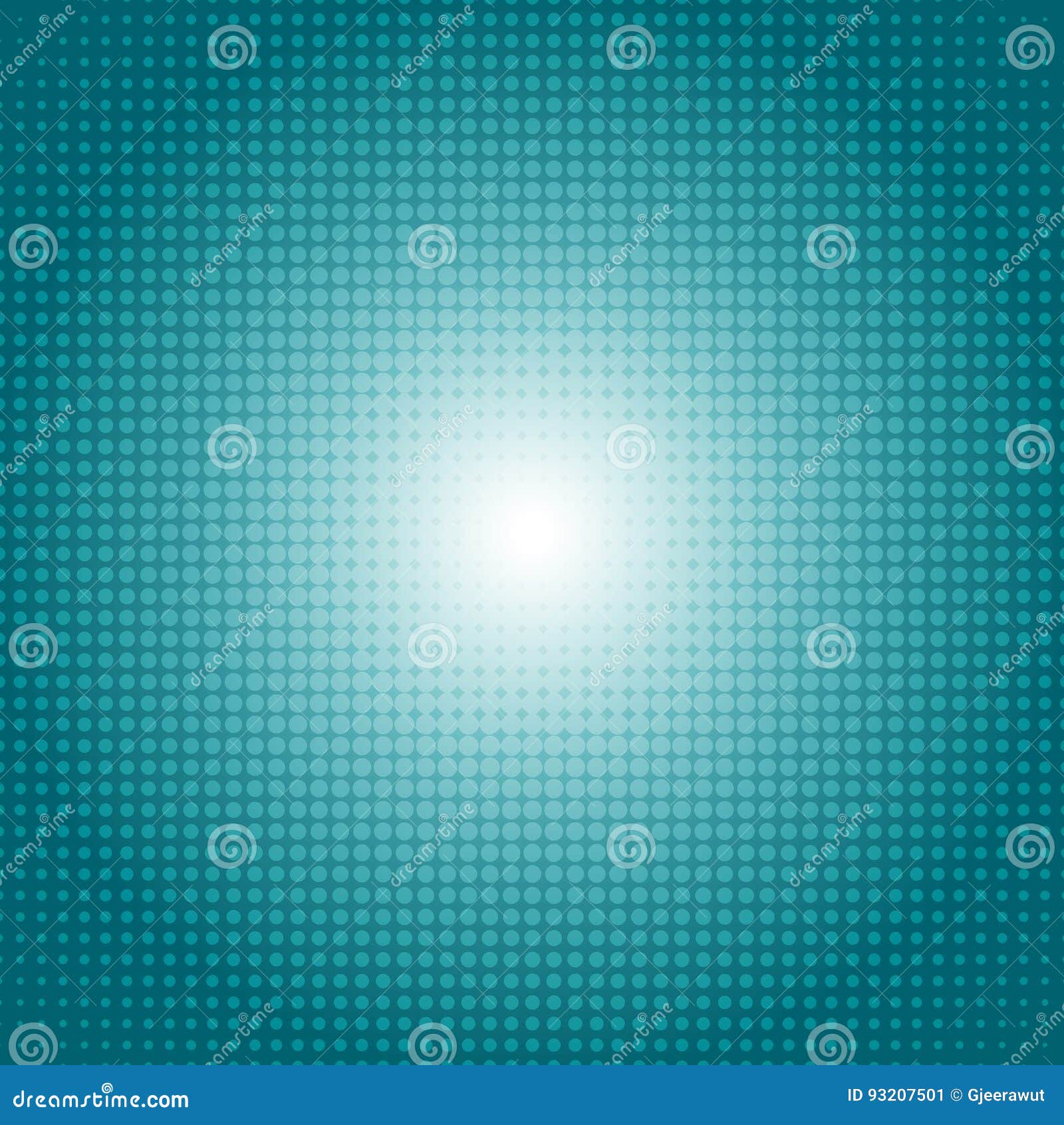 Vector Dot Gradient Green Halftone Pattern Abstract Background Concept ...