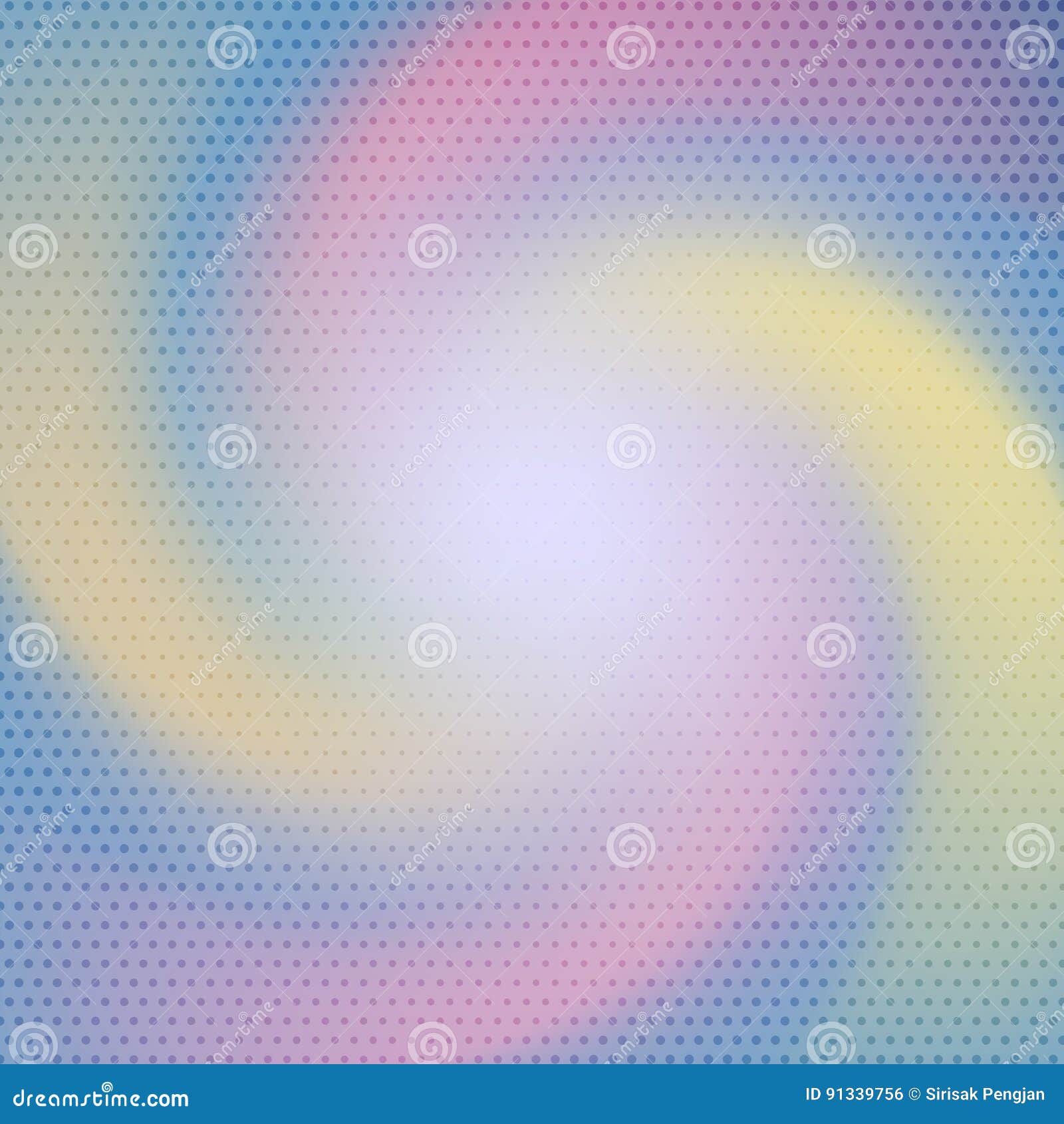 Vector Doted Curve Shaped and Colourful Twist Shape Background Stock ...