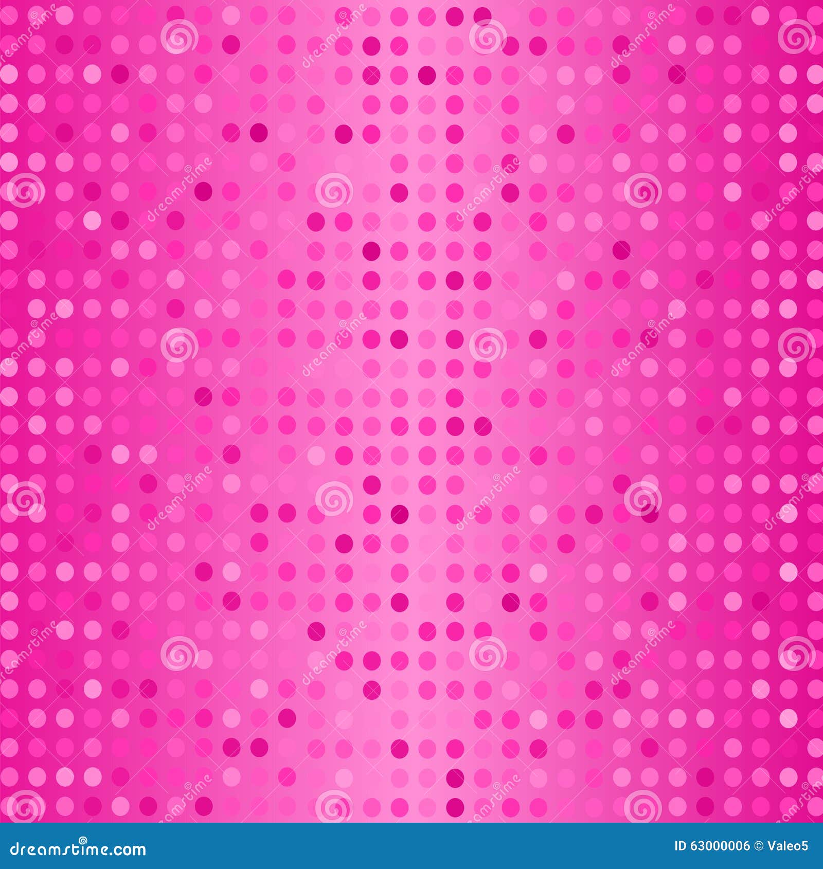 Vector Dots on Pink Background. Halftone Texture Stock Vector ...