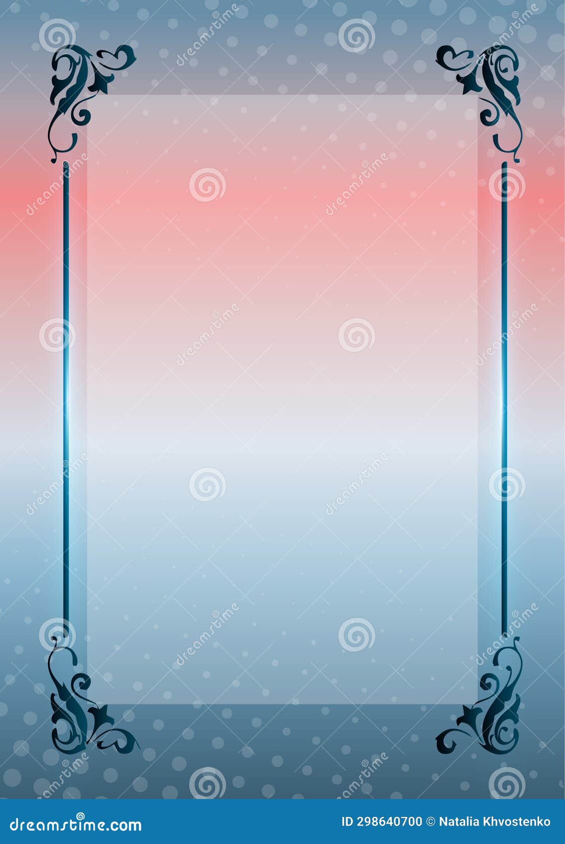 Empty Frame for Your Congratulations Stock Vector - Illustration of ...