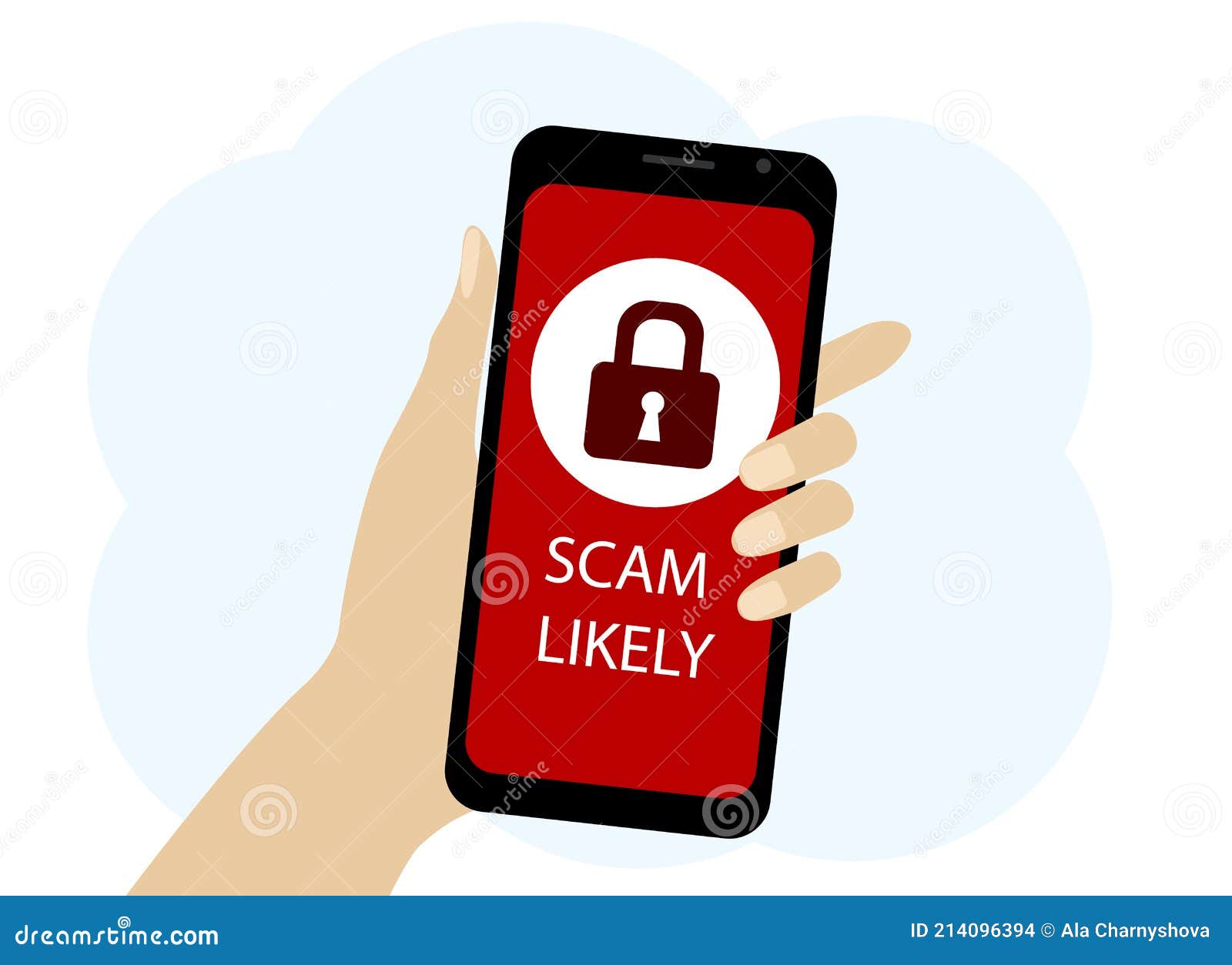 Scam Warning Yellow Tape Icon Logo Vector Illustration Monogram ...