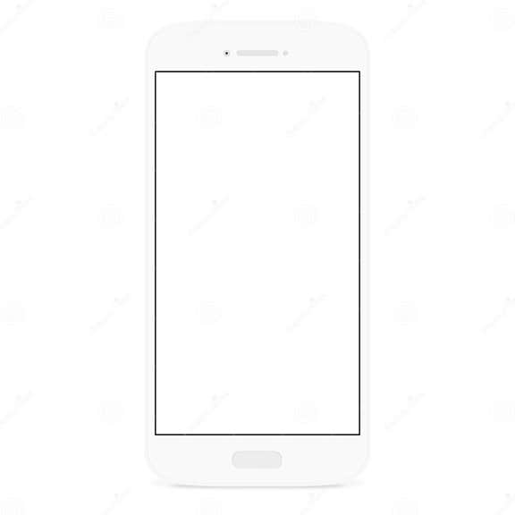 Vector Drawing New Smart Phone Design Stock Vector - Illustration of ...