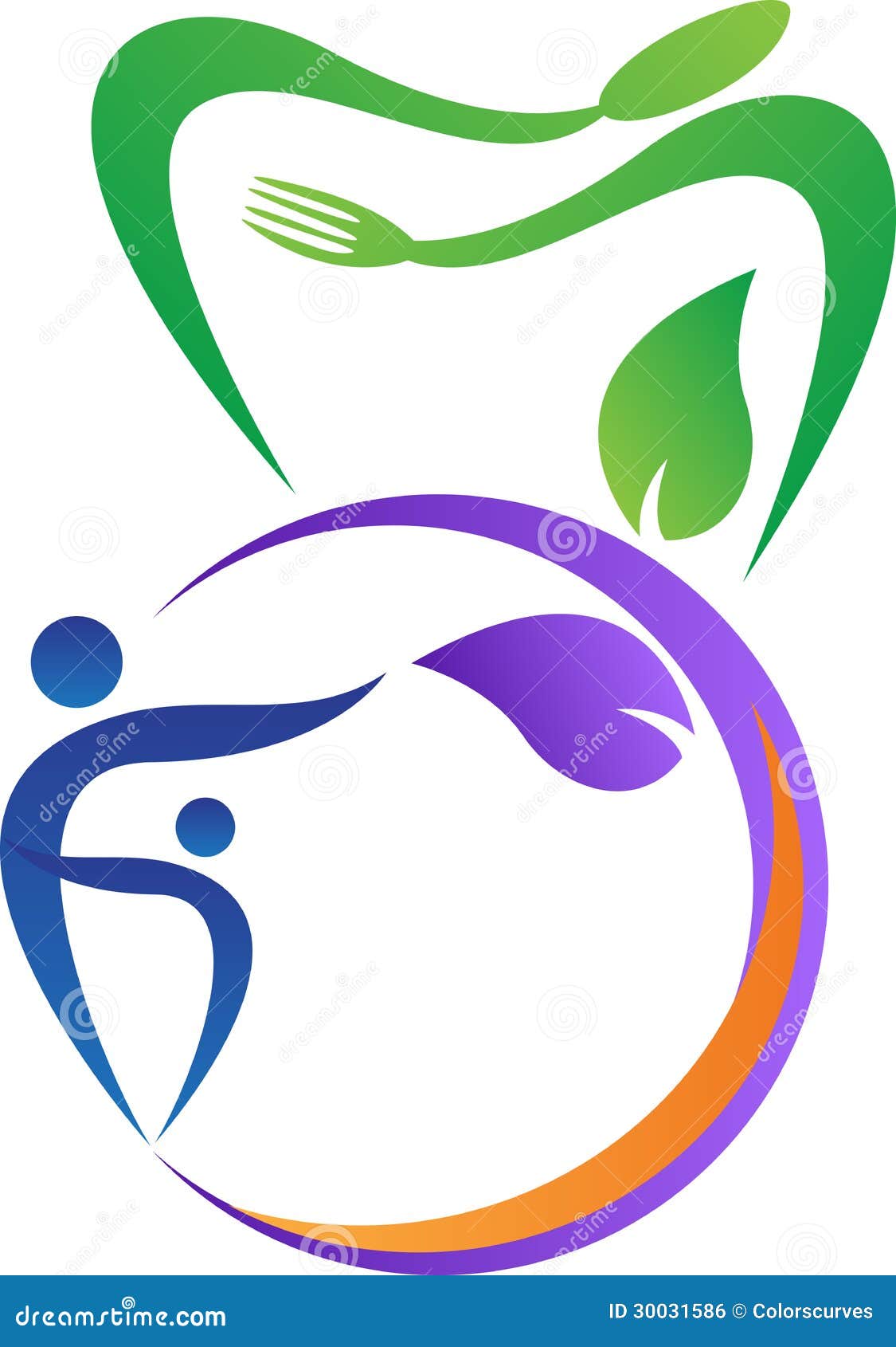 Family restaurant logo stock vector. Illustration of concept - 30031586