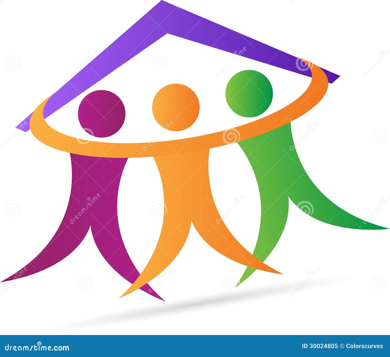 Friendly home stock vector. Illustration of company, commercial - 30024805