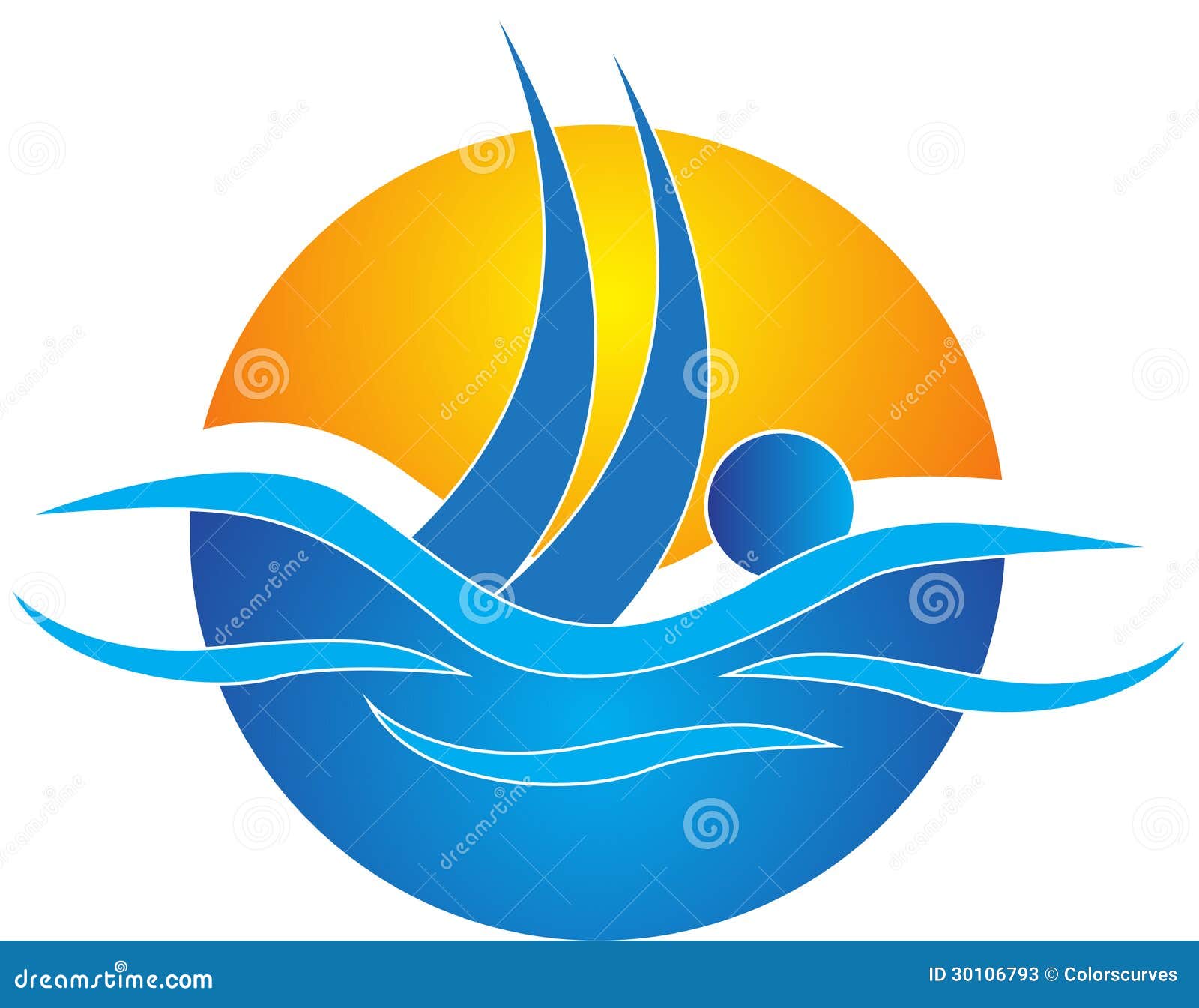 Swimming stock vector. Illustration of element, competition - 30106793