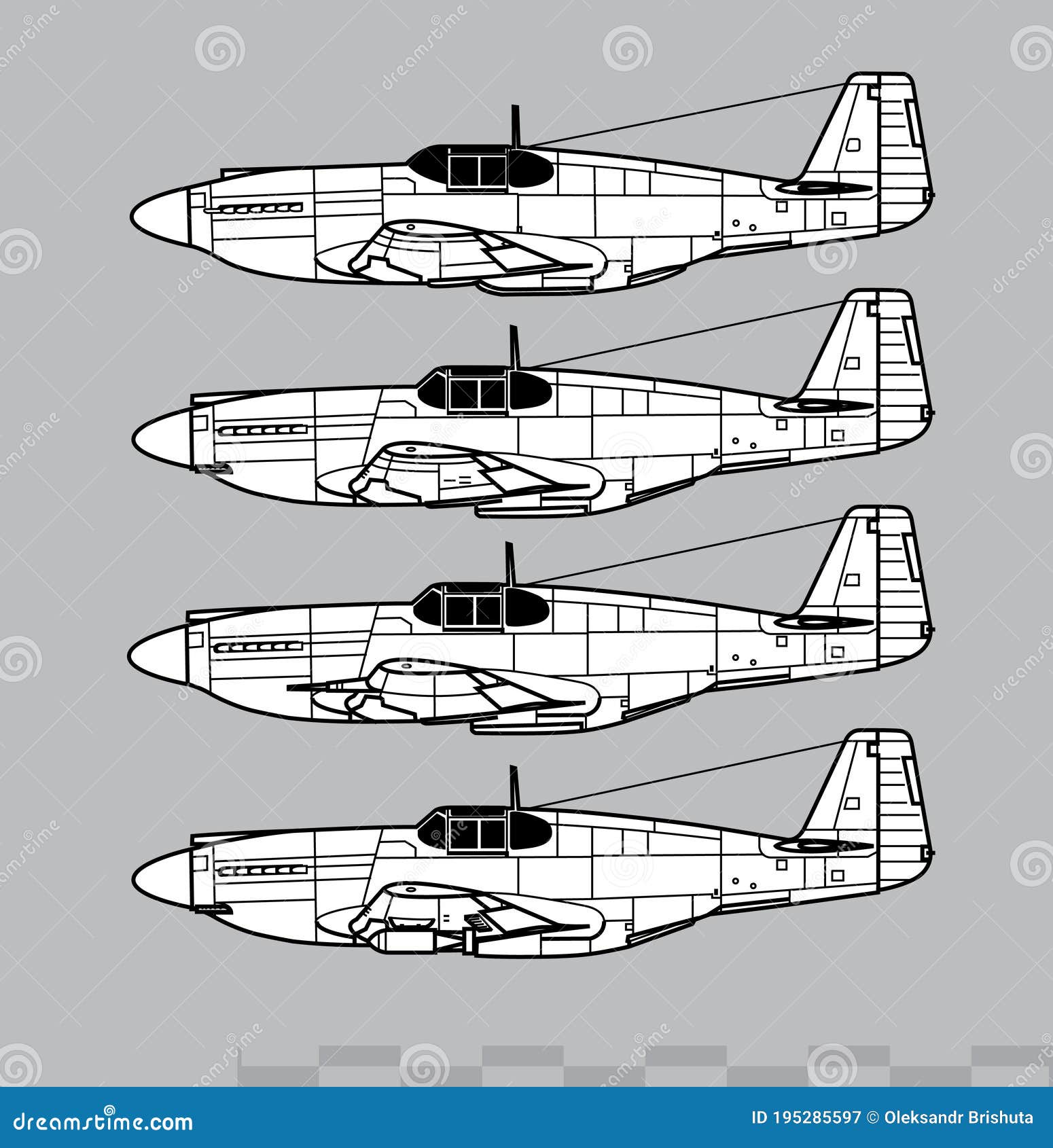 World War II Fighter Plane Battle In Dogfight In The Sky Royalty-Free ...