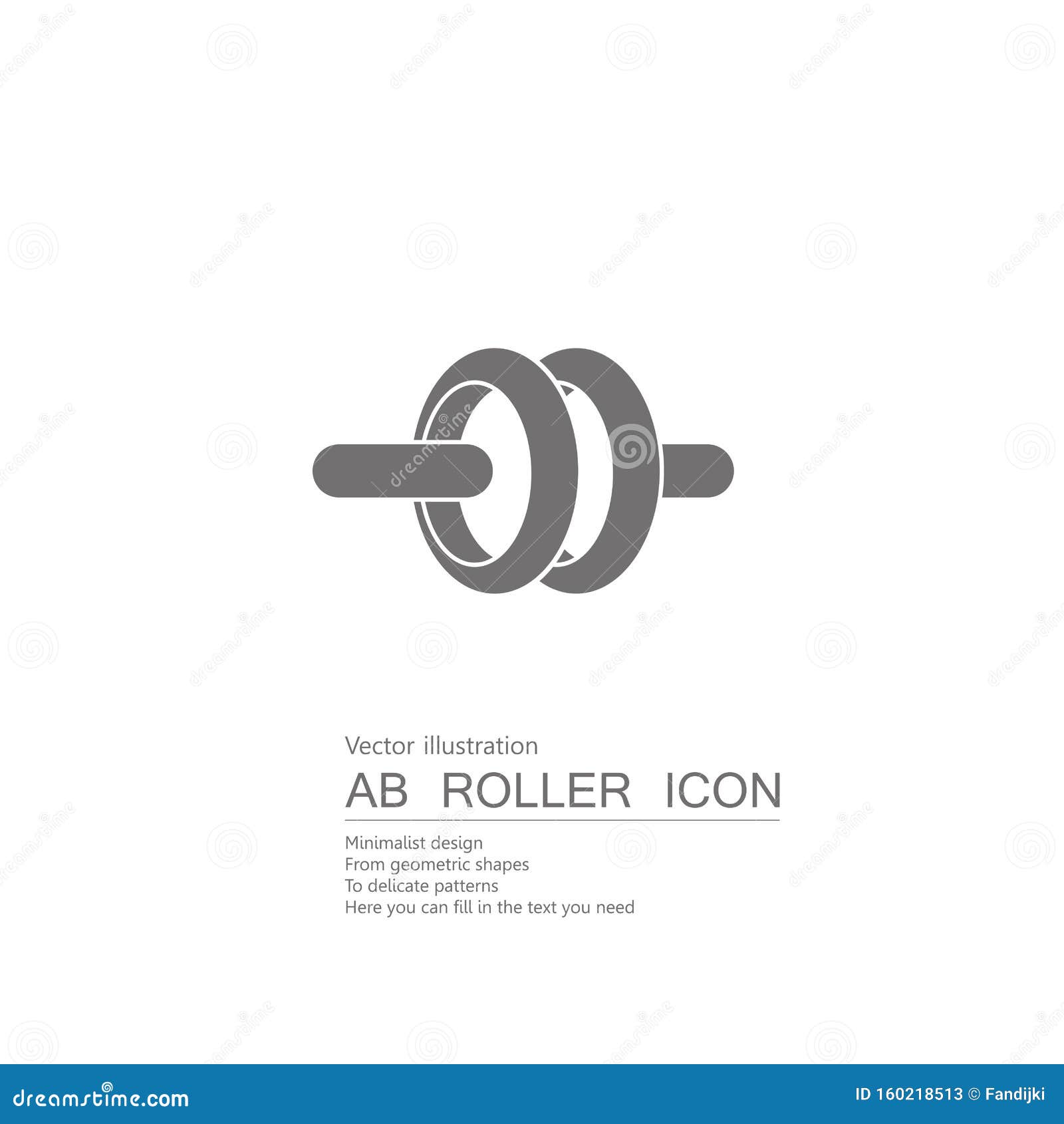 Vector Drawn Abdominal Muscles Wheel. Stock Vector - Illustration of ...