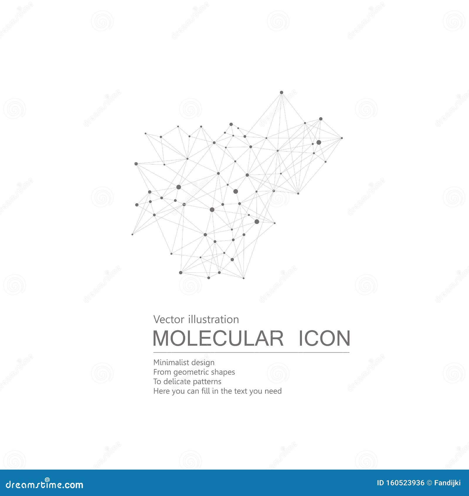 Vector Drawn Abstract Symbol. Stock Vector - Illustration of icon ...