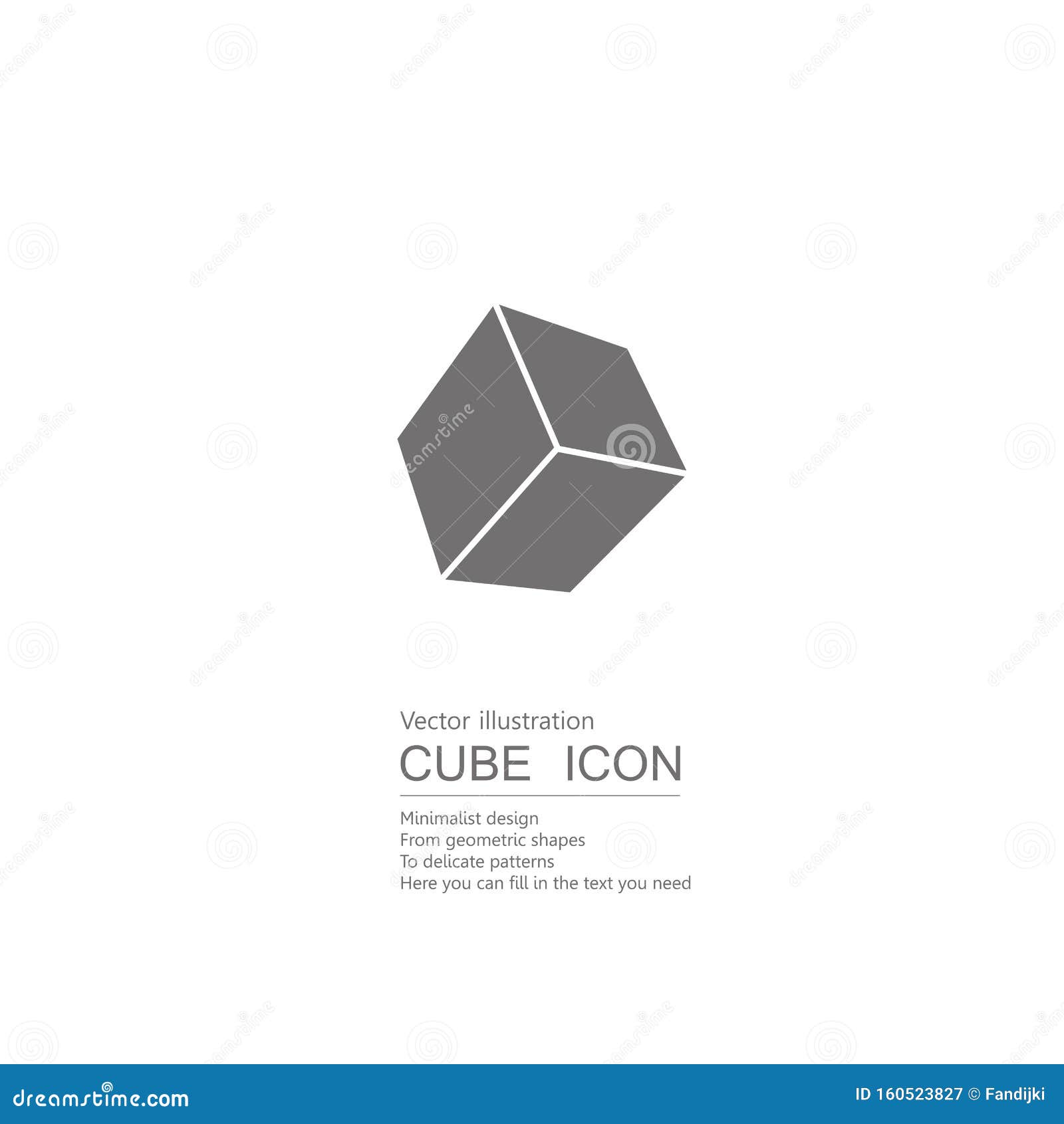 Vector drawn cubes. stock vector. Illustration of cube - 160523827