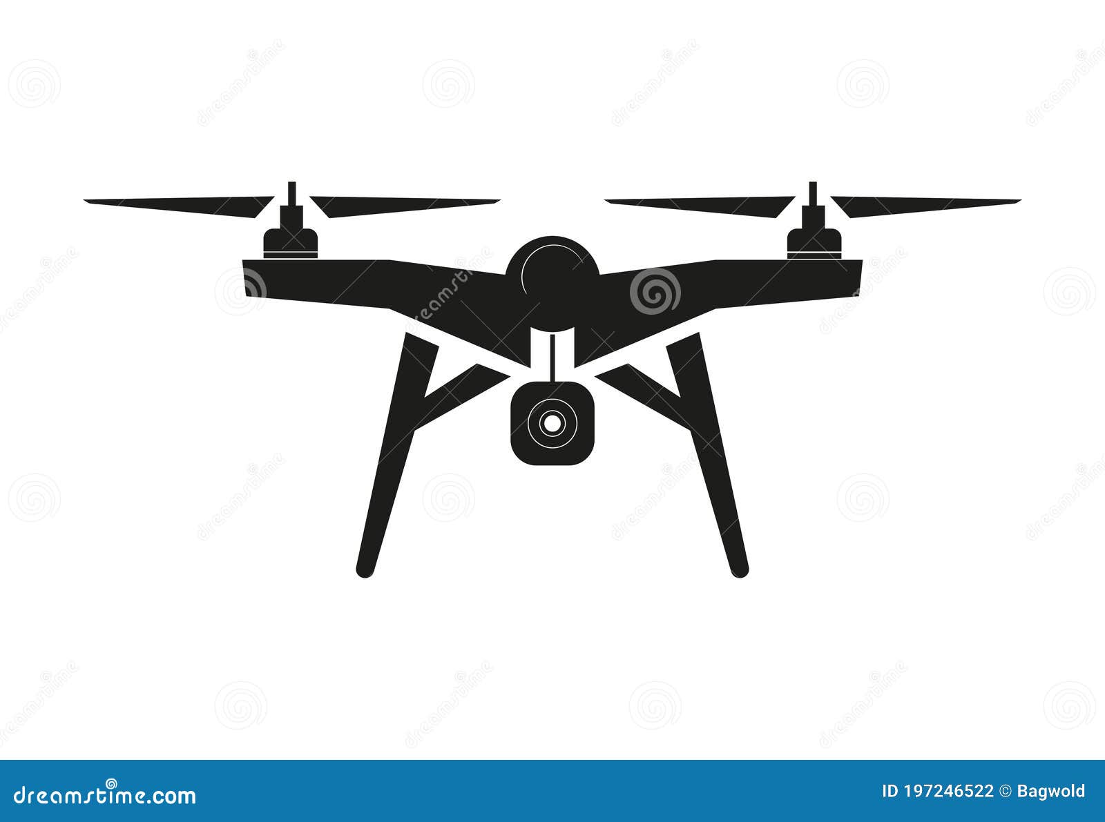 Vector Set Of Drone Flying Club Labels, Badges | CartoonDealer.com ...