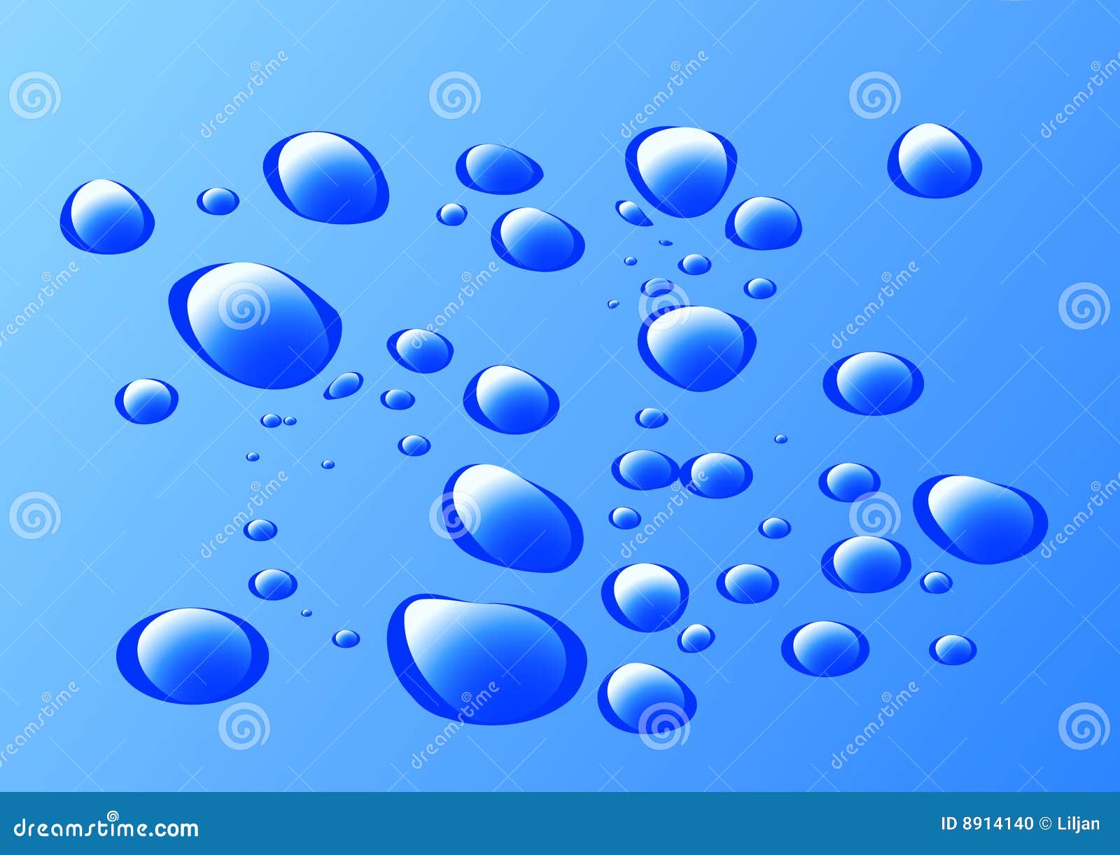 Vector drop stock vector. Illustration of clean, pattern - 8914140