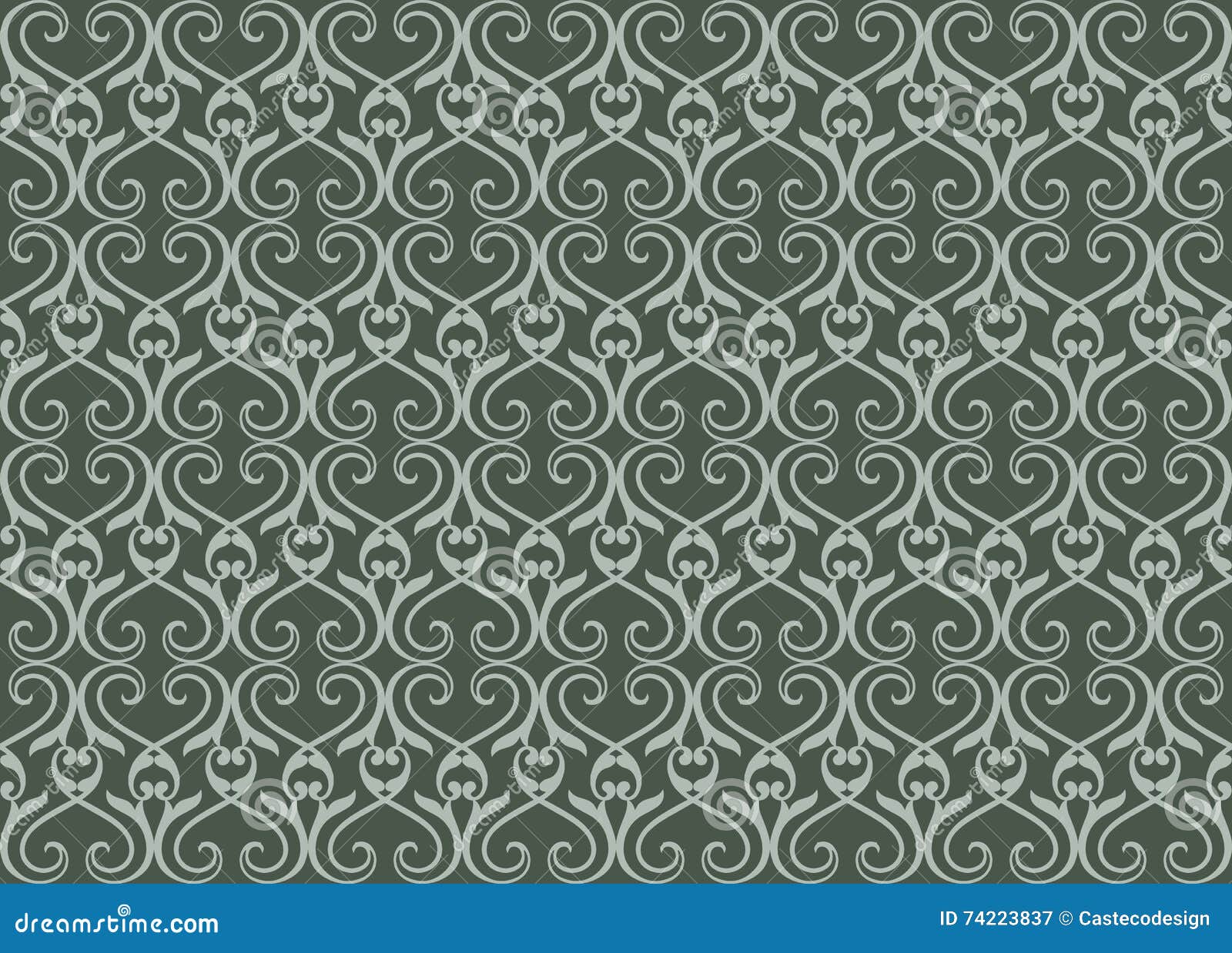 Vector East Style Pattern Ornament Background Stock Vector ...