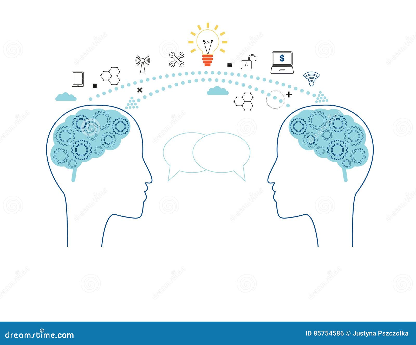 Vector Education, Knowledge Idea and Concept Stock Illustration ...