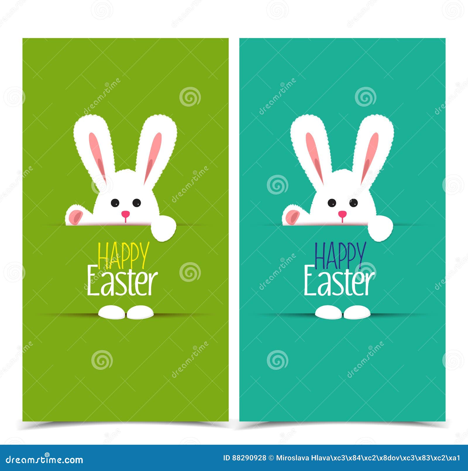 Vector El Conejito De Pascua Ilustración del Vector - Ilustración de ...