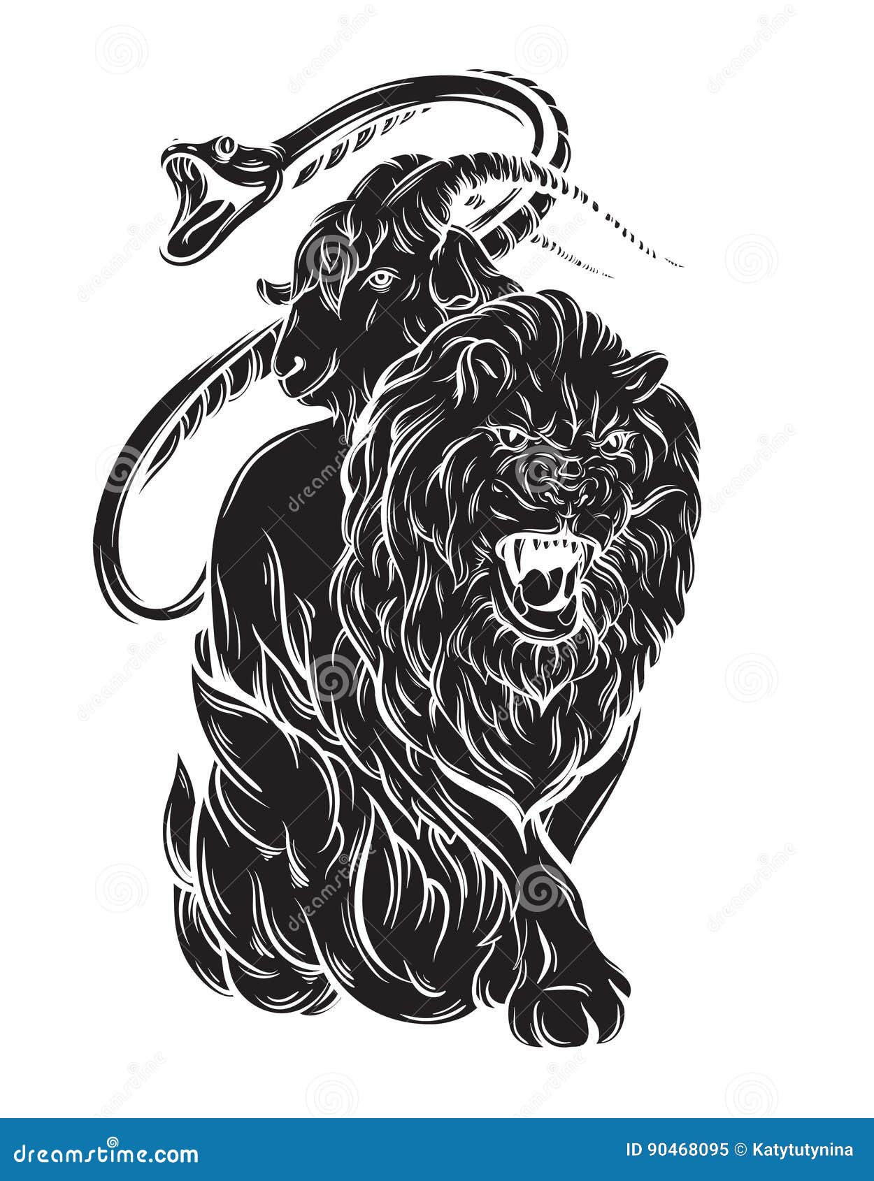 Vector El Ejemplo Del Estilo Dibujado Disponible Hecho Quimera ...