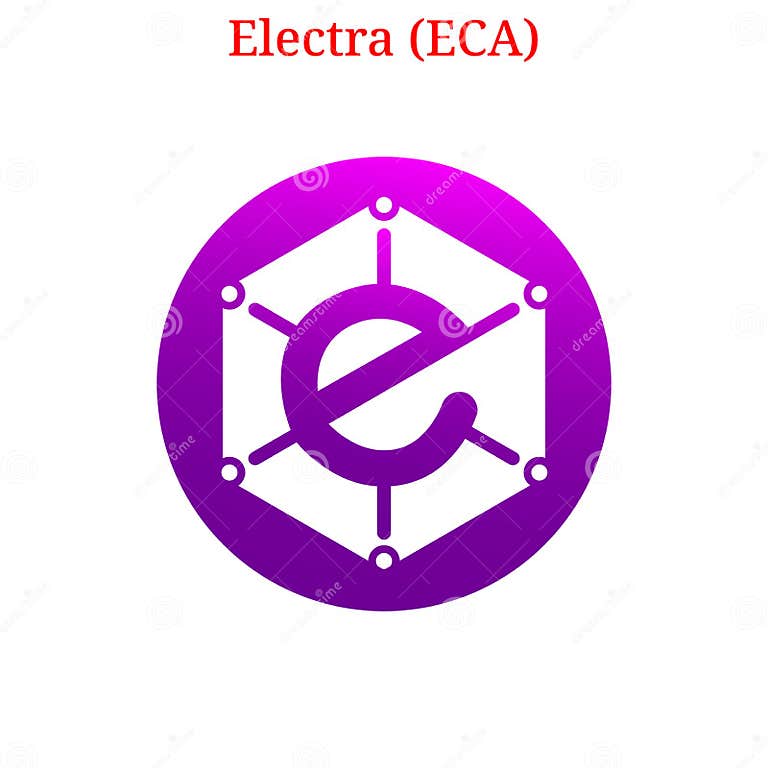 Vector Electra ECA logo stock vector. Illustration of exchange - 114600542