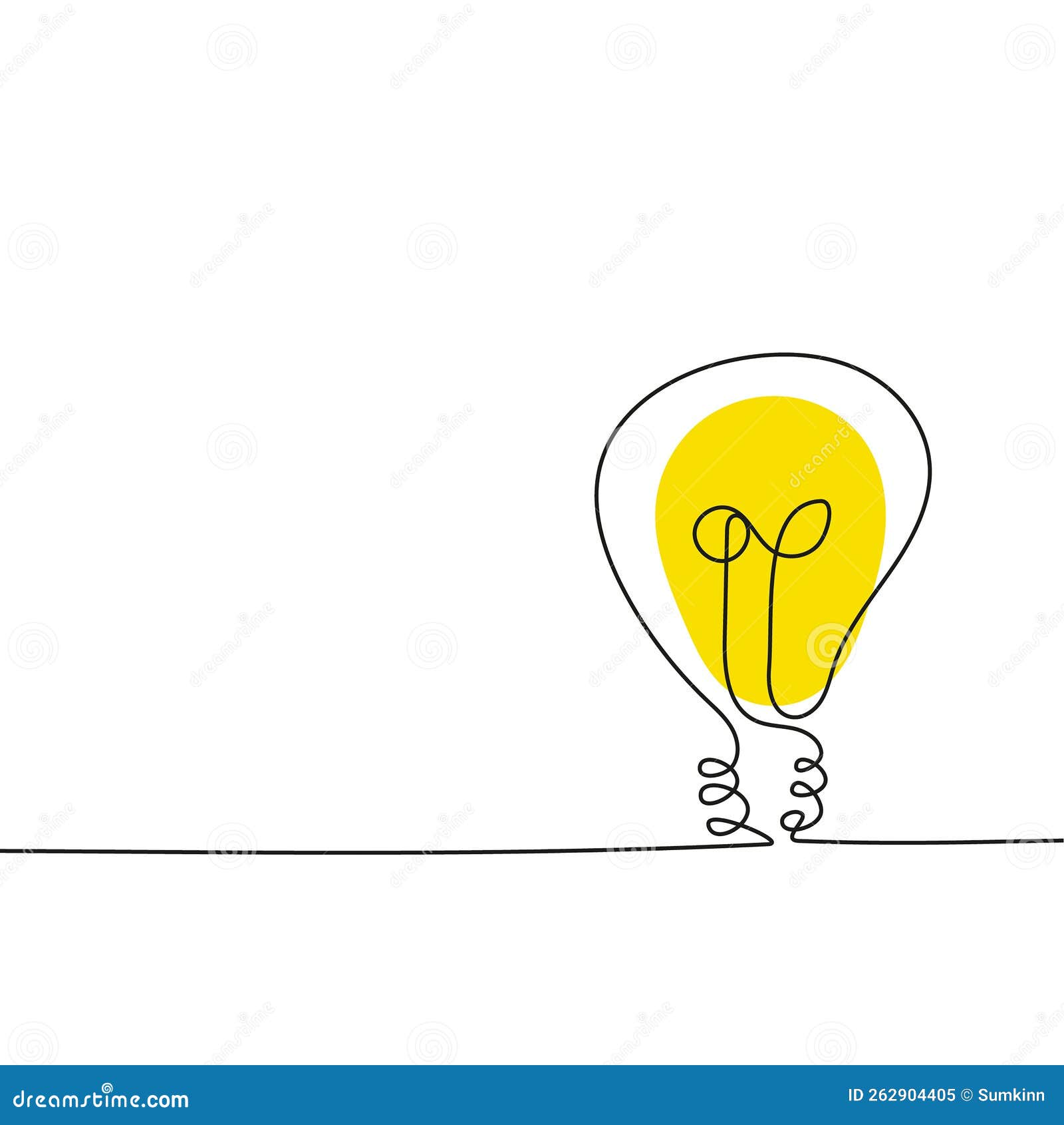 Vector Electric Light Bulb Icon Stock Vector - Illustration of line ...