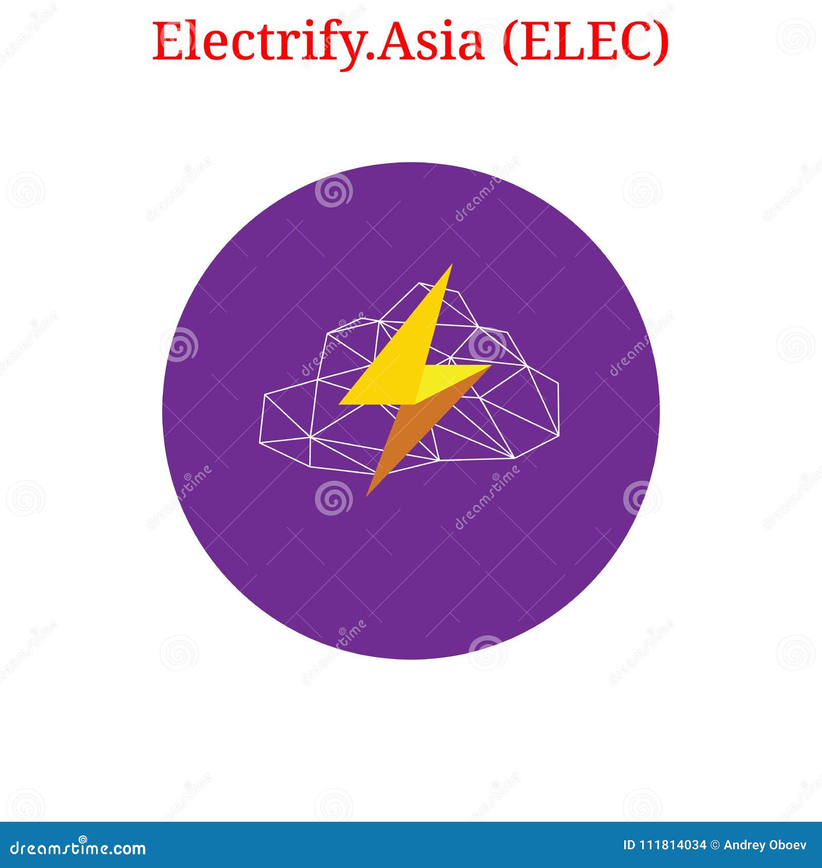 Vector Electrify.Asia (ELEC) Logo Stock Illustration | CartoonDealer ...