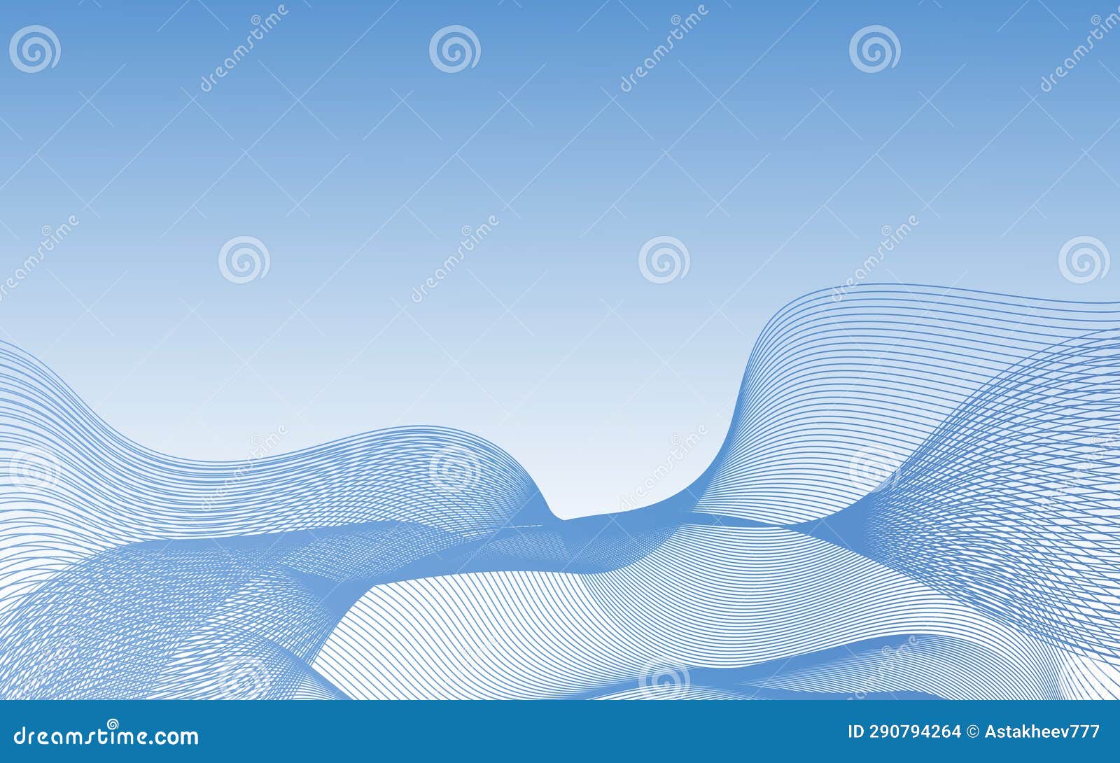 Vector Elegant Abstract Background with Light Waves. Modern Design, Sky ...