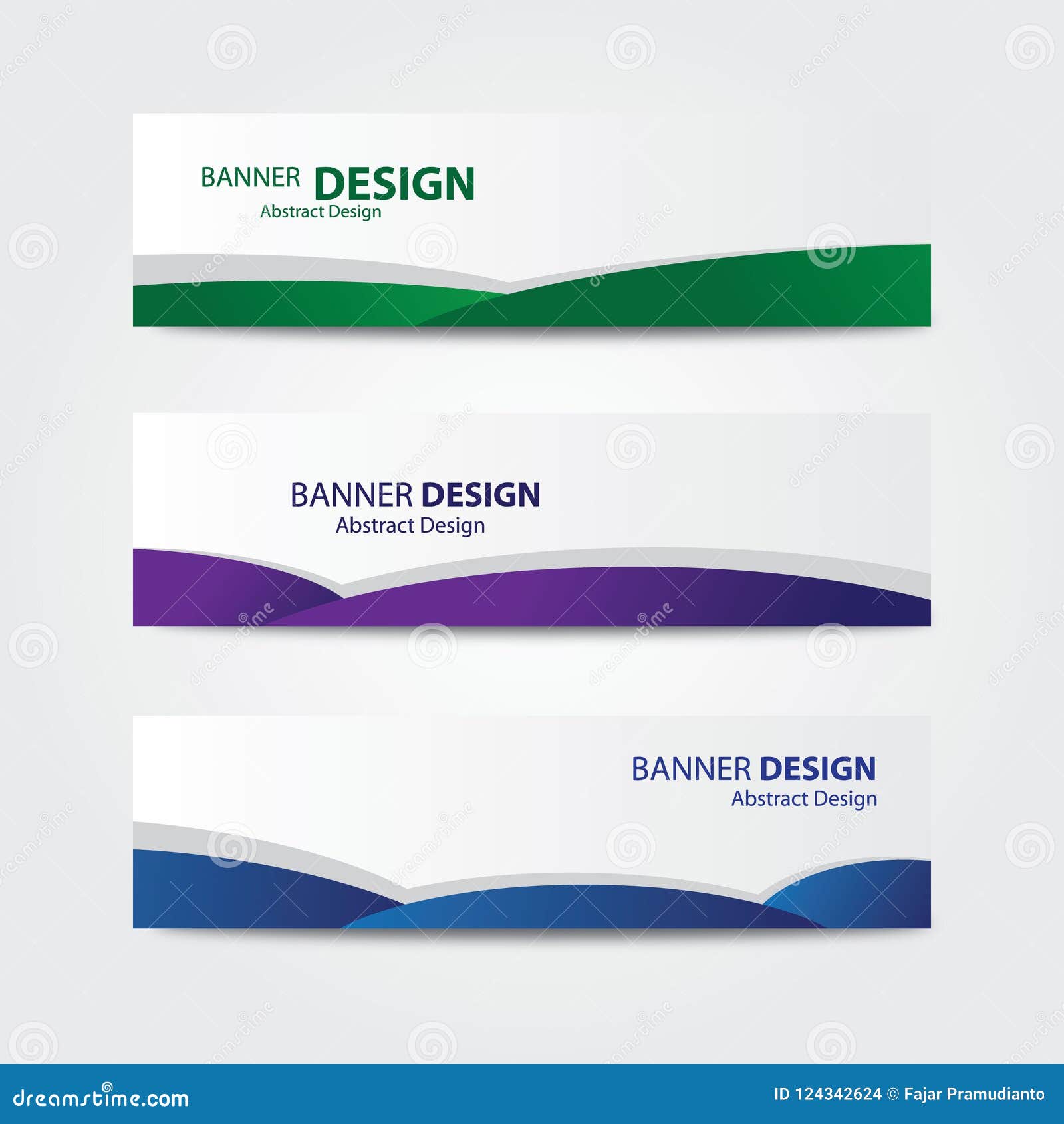Vector Elegant Geometric Abstract Banner Design Stock Vector ...
