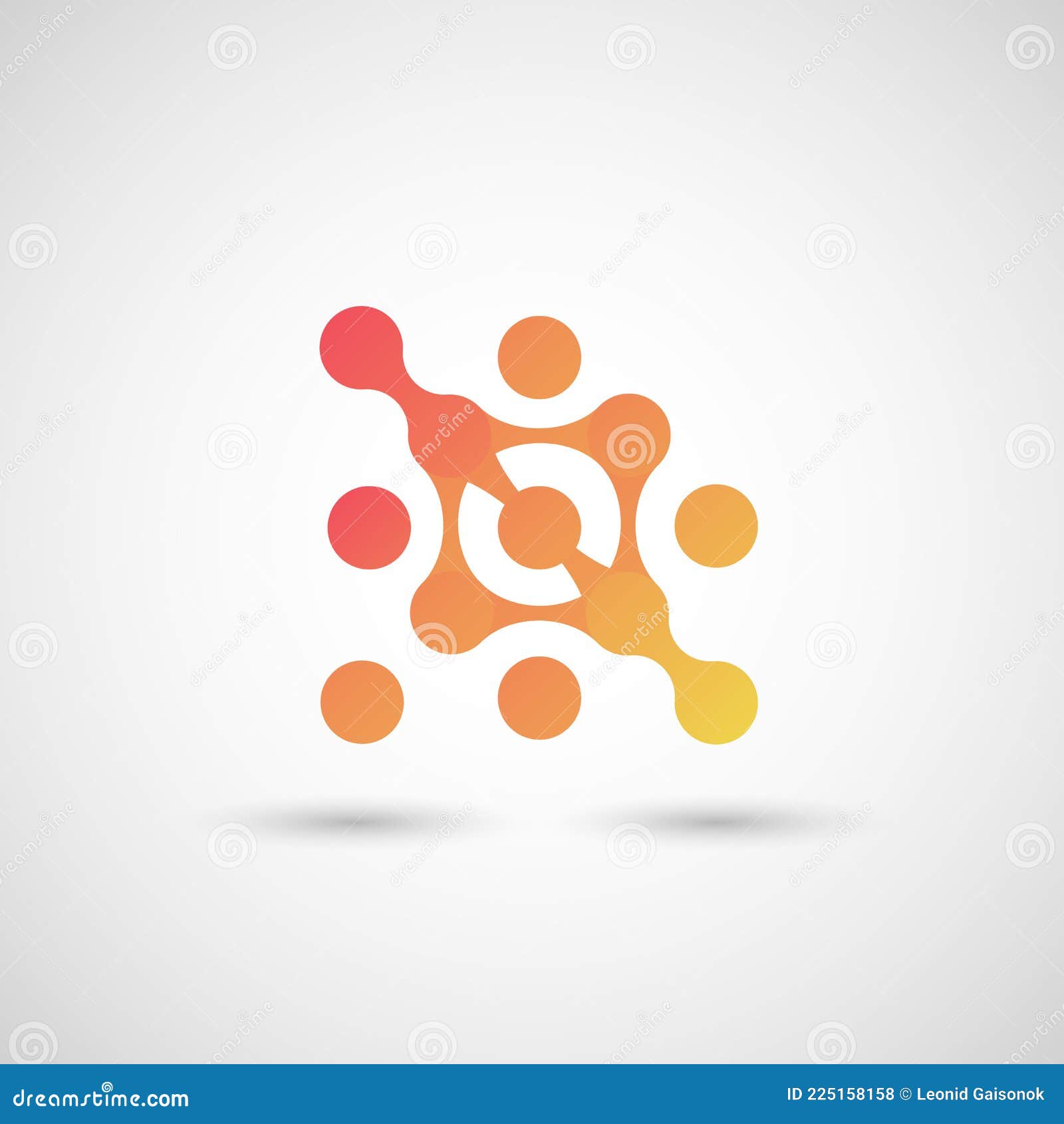 Vector Element Isolated Shape. Connection Graphic Icon Stock Vector ...