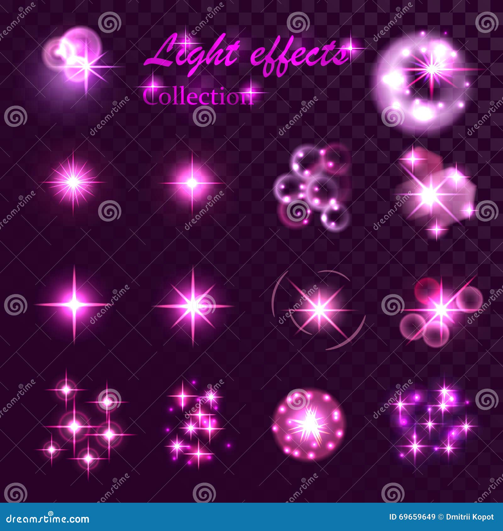 Vector element light stock vector. Illustration of light - 69659649