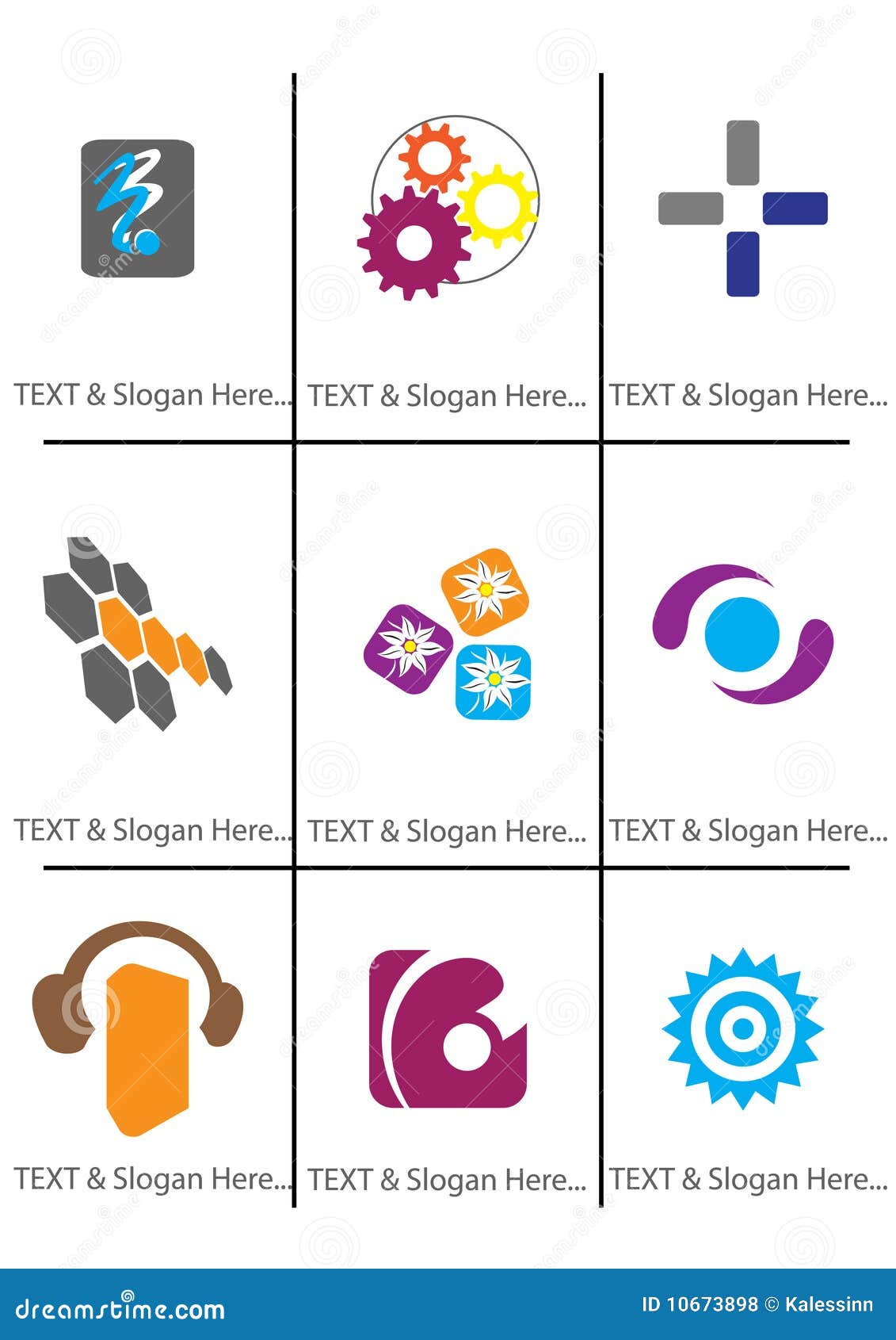 Vector elements stock vector. Illustration of geometric - 10673898