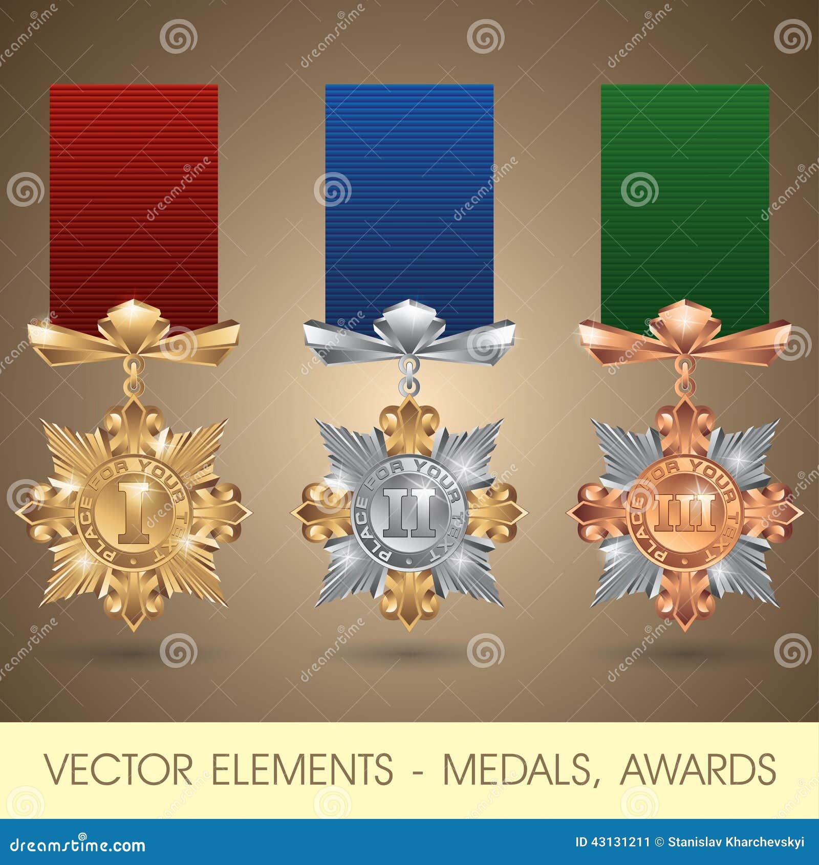 Vector Elements - Medals, Awards | CartoonDealer.com #43131211