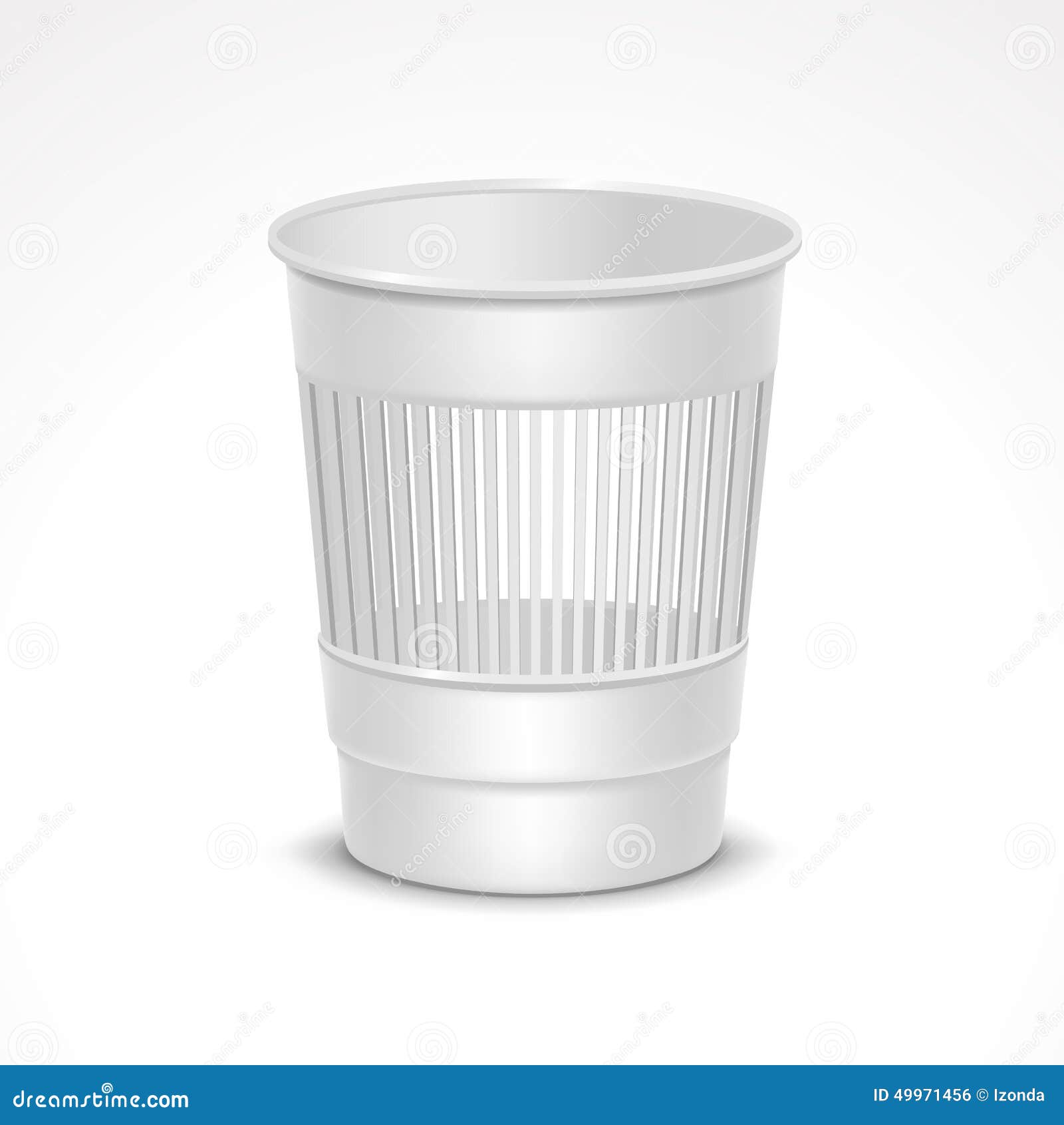 Vector Empty Recycle Bin for Trash and Garbage Stock Vector ...