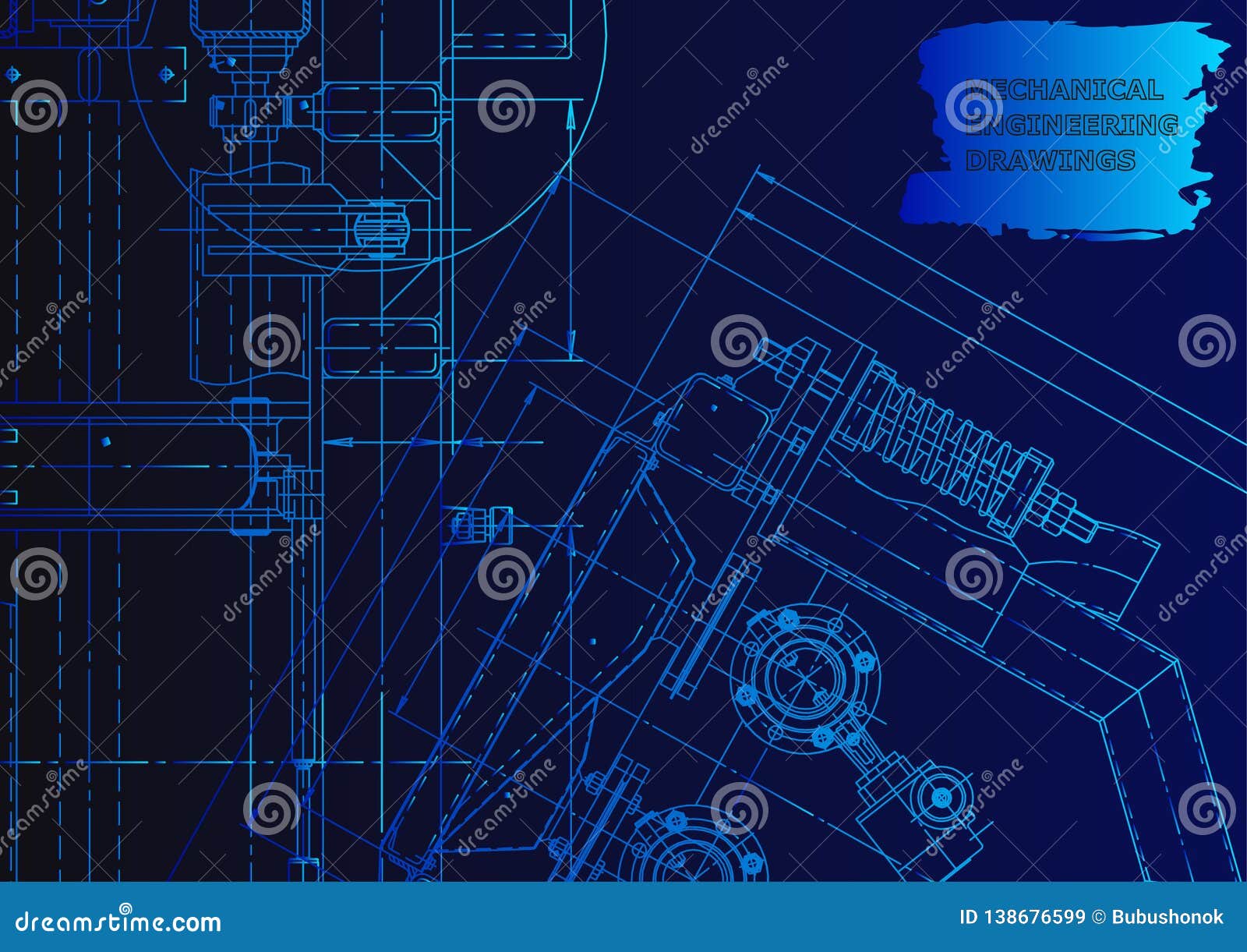 Vector Engineering Illustration Stock Vector - Illustration of engineer ...