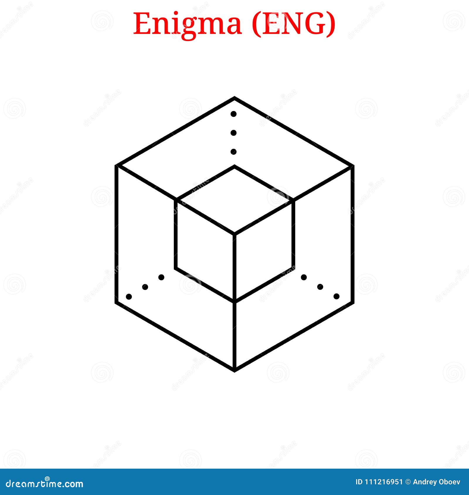 Vector Enigma ENG Logo | CartoonDealer.com #111216951