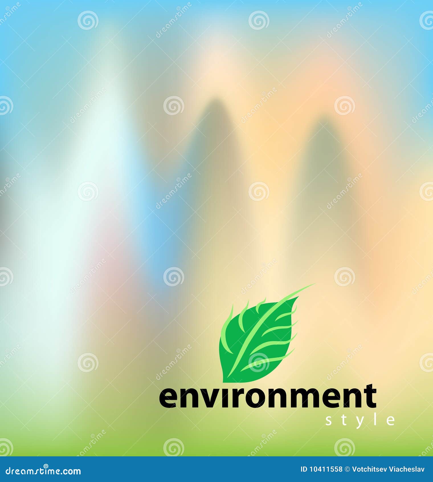 Vector environment style stock vector. Illustration of clean - 10411558