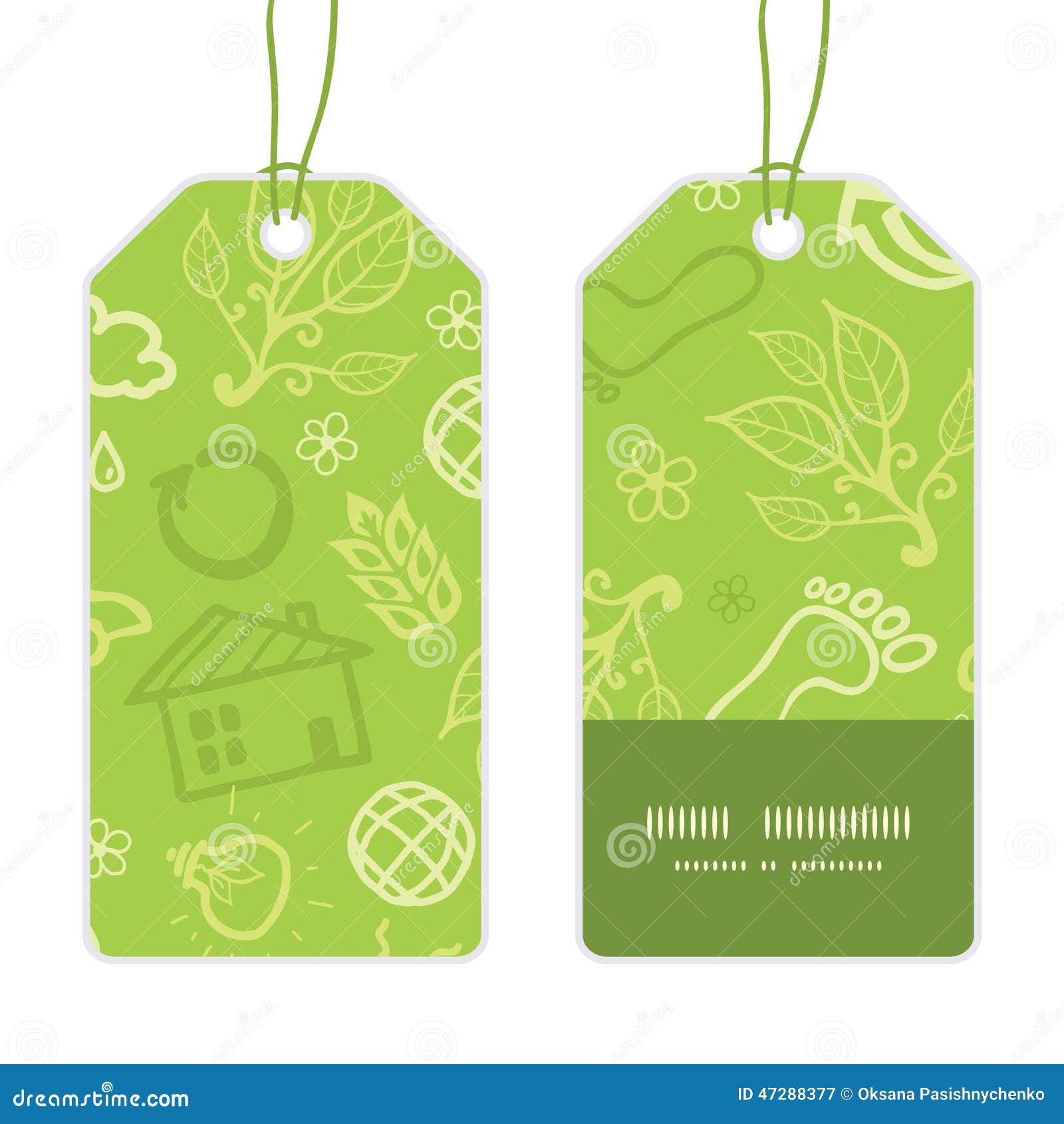 Vector Environmental Vertical Stripe Frame Pattern Stock Vector ...