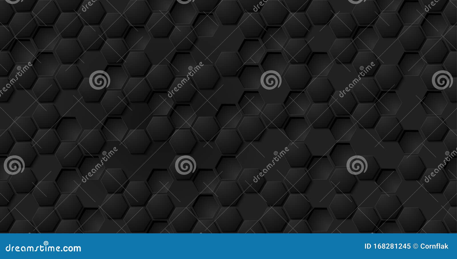 Vector Eps Abstract Black Hexagon Pattern Design Stock Vector ...