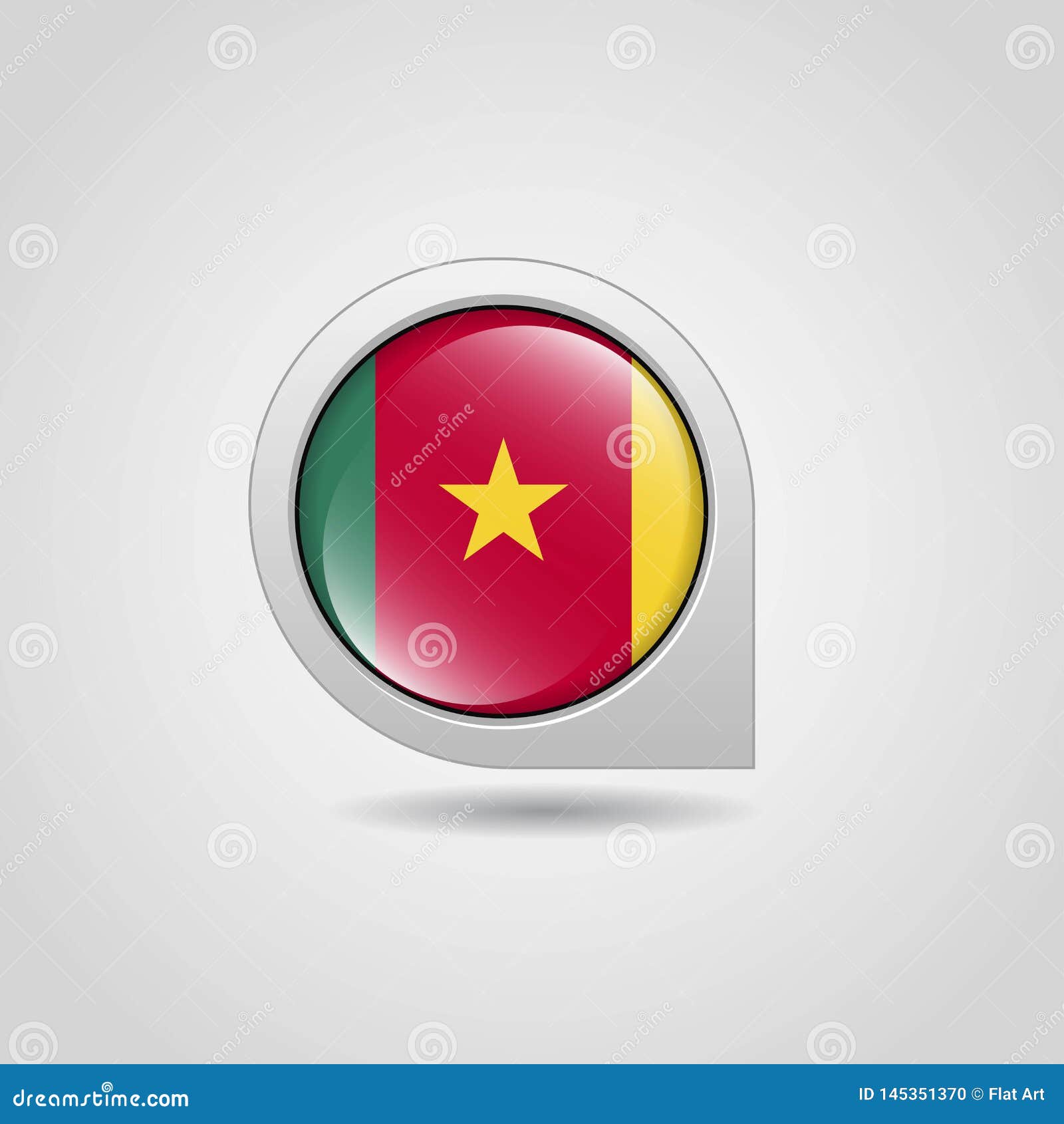 Cameroon Flag Map Pointer Design Vector Stock Vector - Illustration of ... Cameroon Flag Map Pointer Design Vector Stock Vector - Illustration of ...