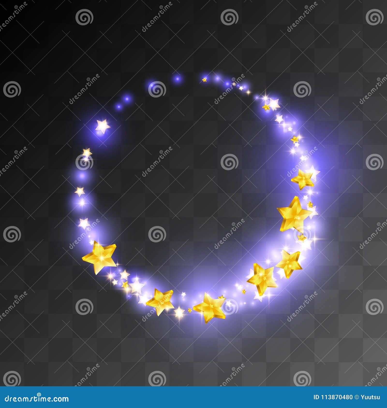 Vector Magical Frame Design Stock Vector - Illustration of magic ...